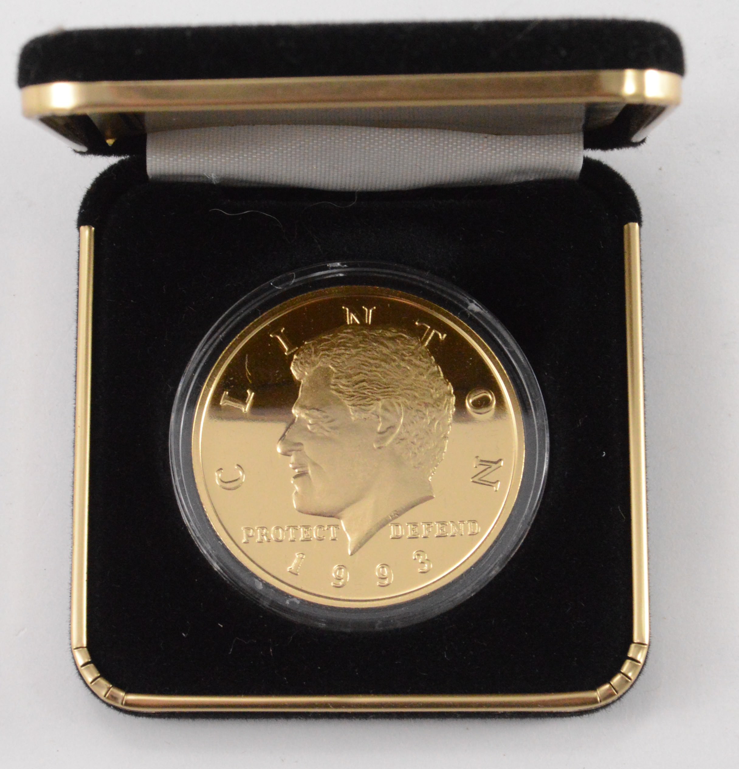 Nice! - 1993 United States $20.00 Bill Clinton Single World Coin Set ...