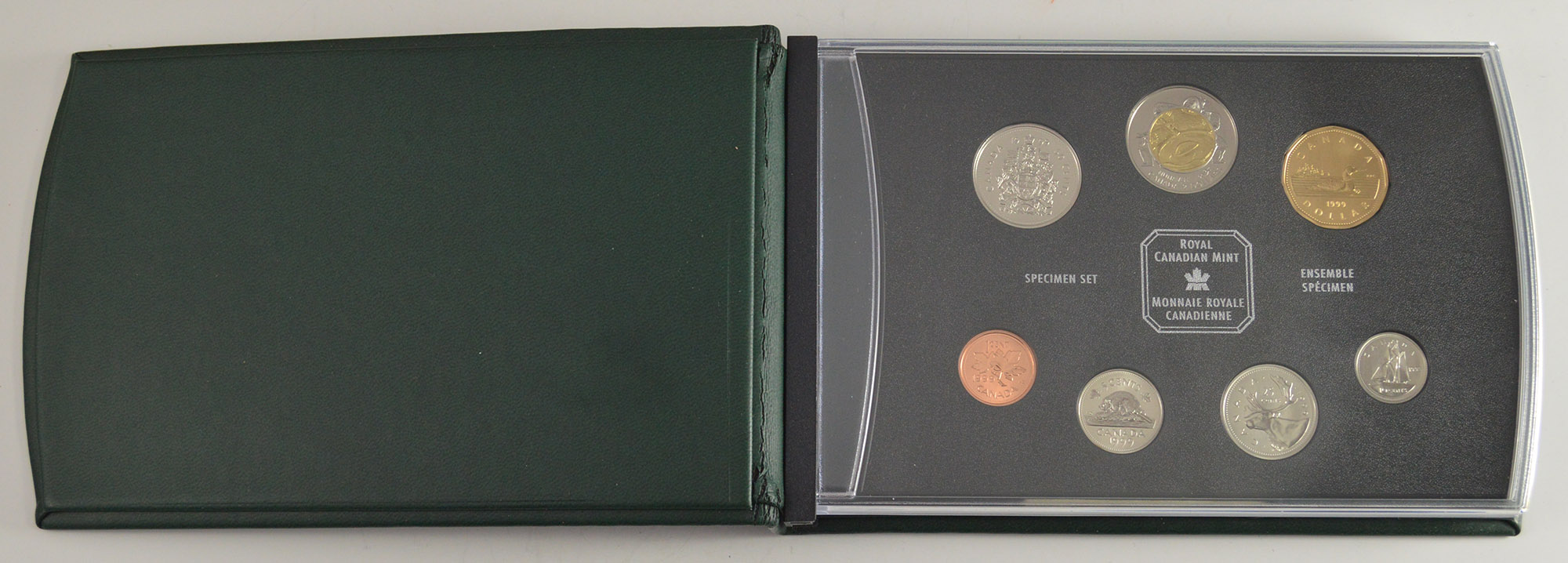 Nice! - 1999 Canada Specimen 7 World Coin Set | Property Room