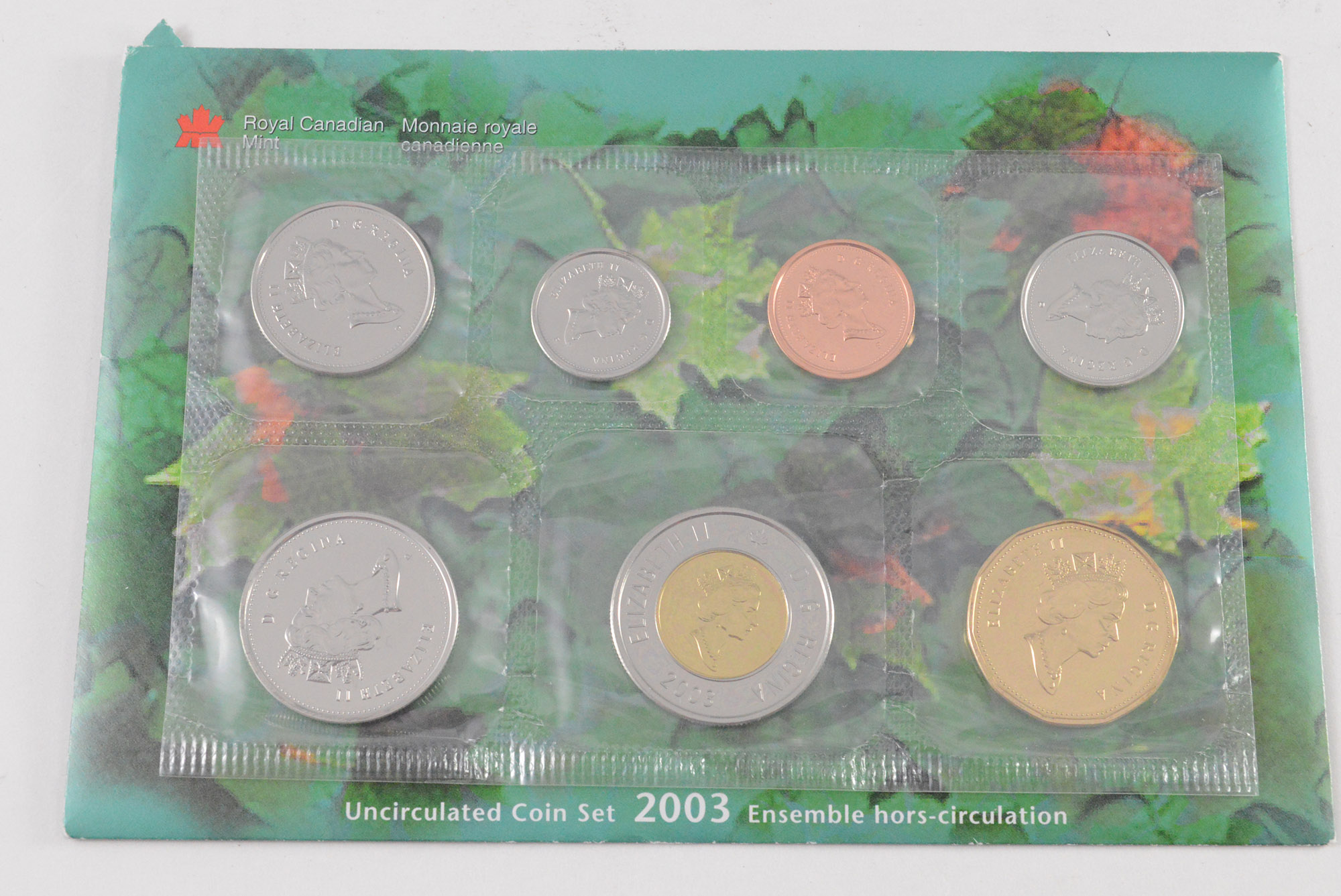 Nice! - 2003 Canada Uncirculated 7 World Coin Set | Property Room