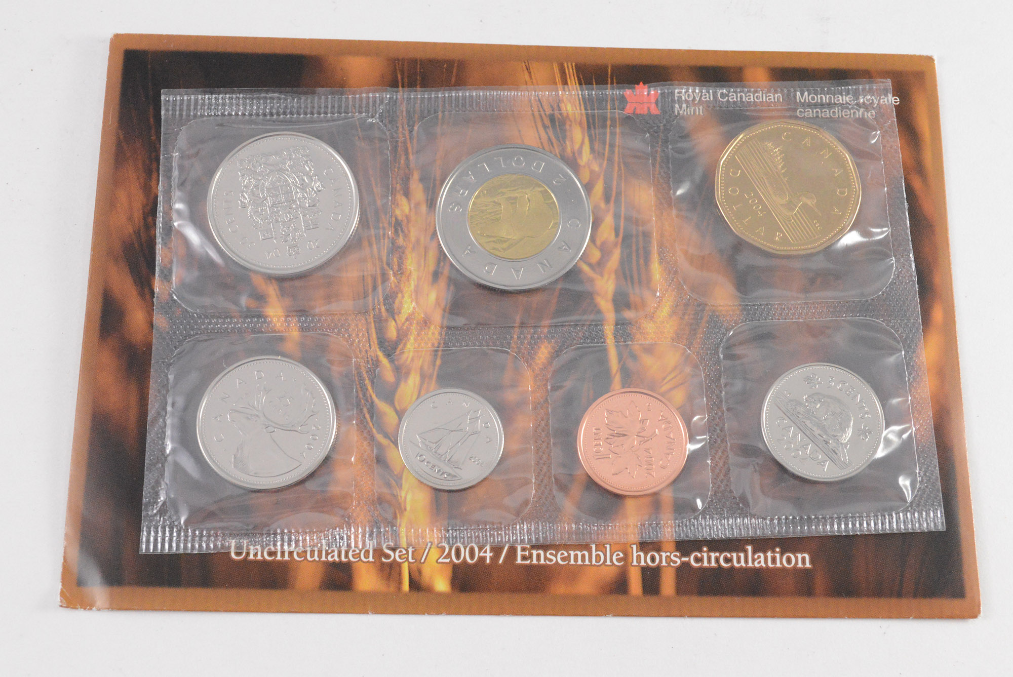 Nice! - 2004 Canada Uncirculated 7 World Coin Set | Property Room