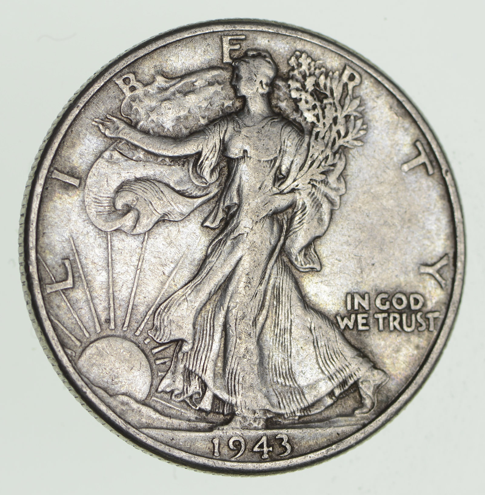 NICE COIN - Strong Feather Details - 1943 Walking Liberty Half Dollar - 90% Silver - US Coin ...