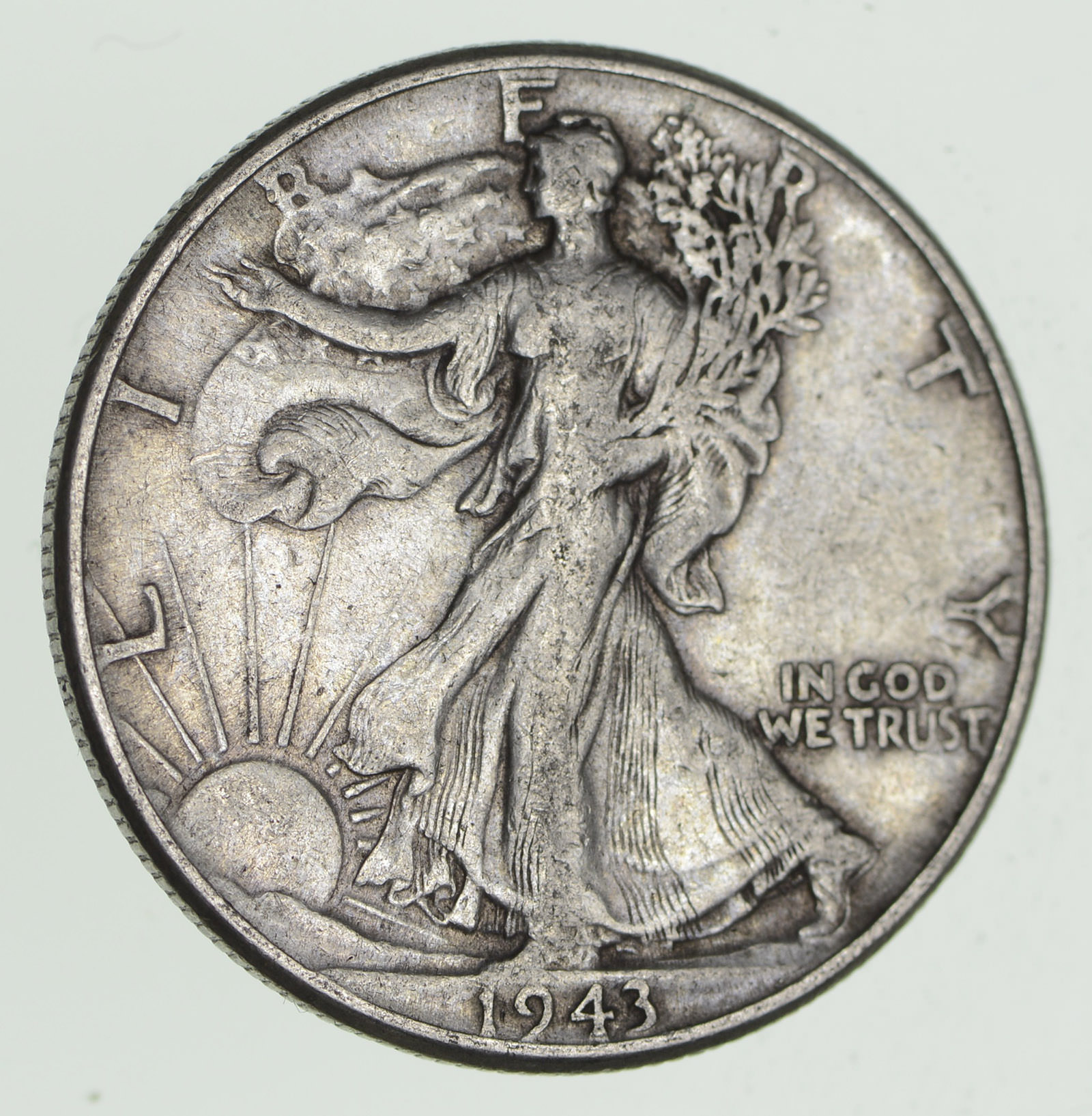 NICE COIN - Strong Feather Details - 1943 Walking Liberty Half Dollar - 90% Silver - US Coin ...