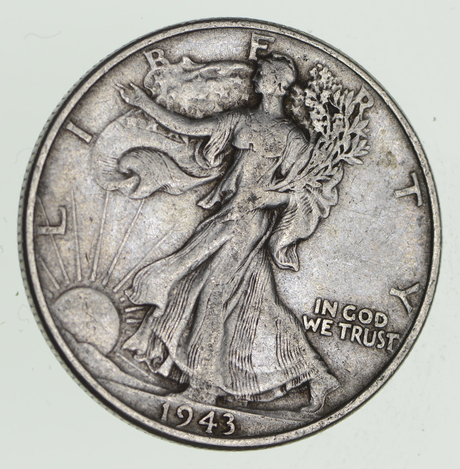 NICE COIN - Strong Feather Details - 1943 Walking Liberty Half Dollar - 90% Silver - US Coin ...