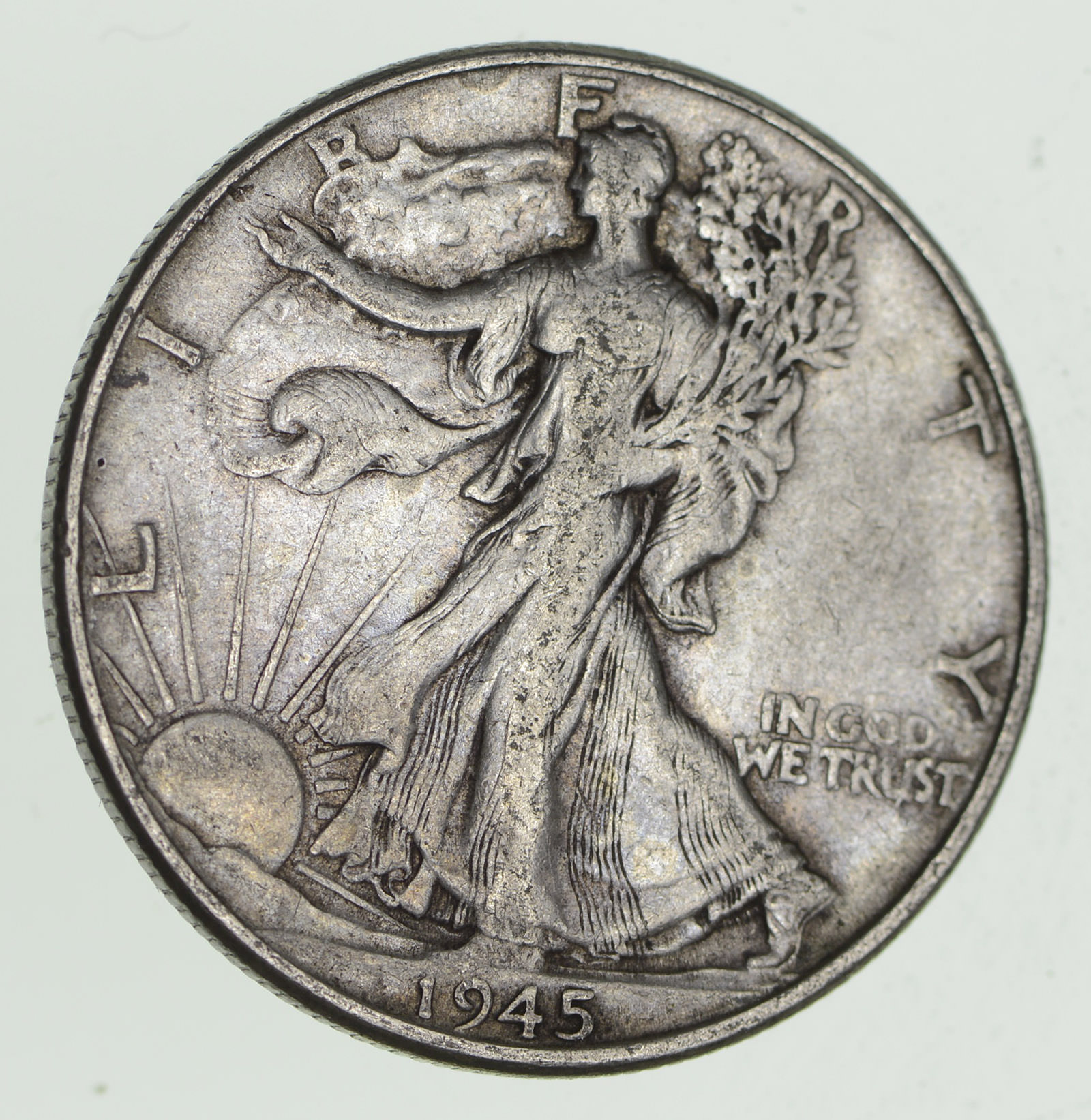 NICE COIN - Strong Feather Details - 1945 Walking Liberty Half Dollar - 90% Silver - US Coin ...