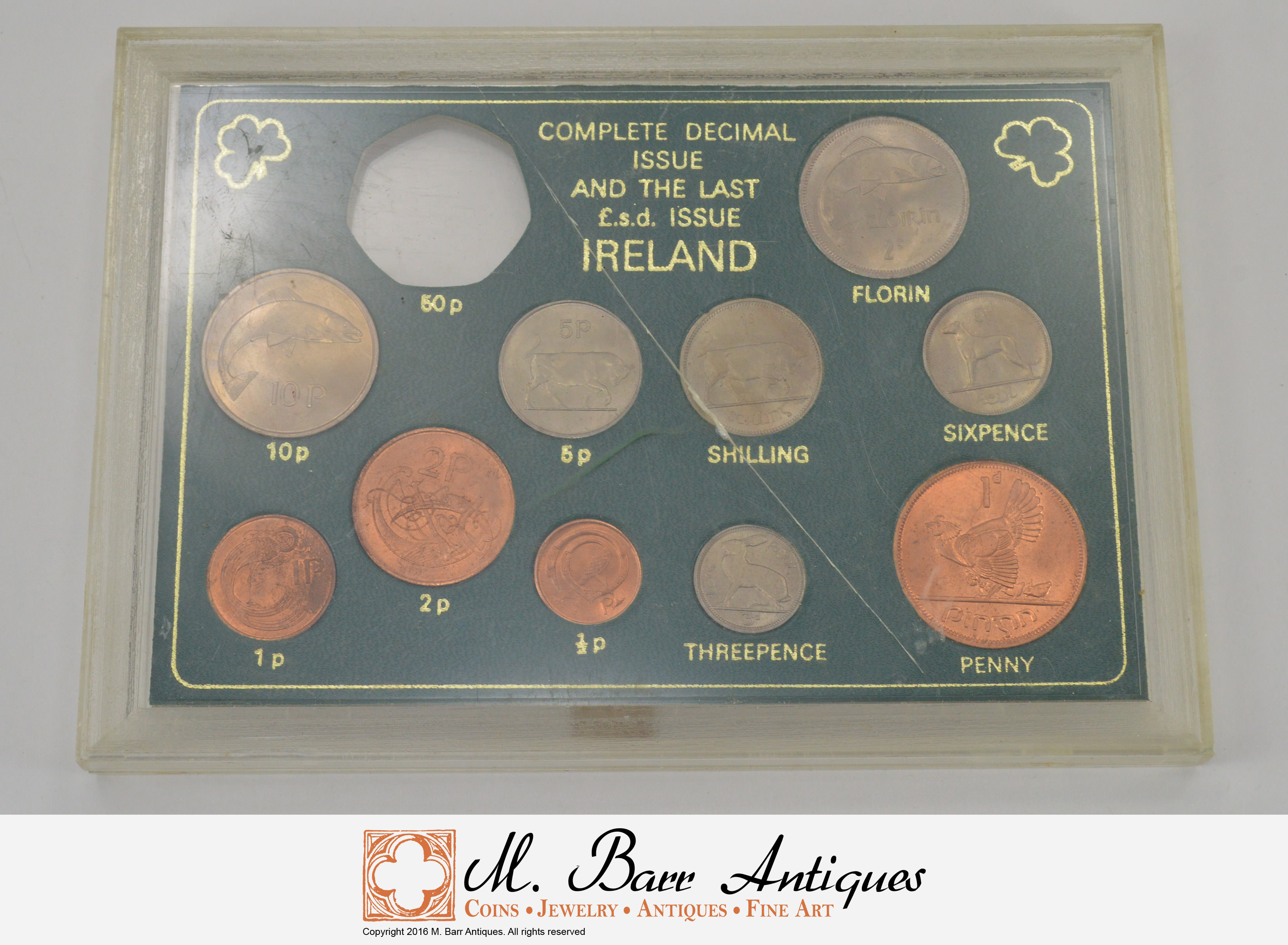 Nice! - Ireland Complete Decimal Issue 11 World Coin Set | Property Room