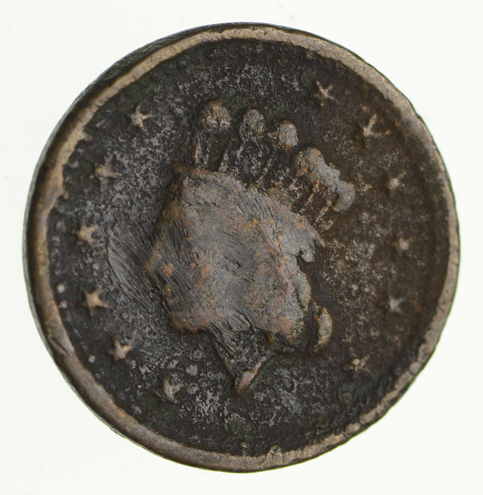 No Reserve - 1863 Civil War Token - The Federal Union Must Be Preserved ...