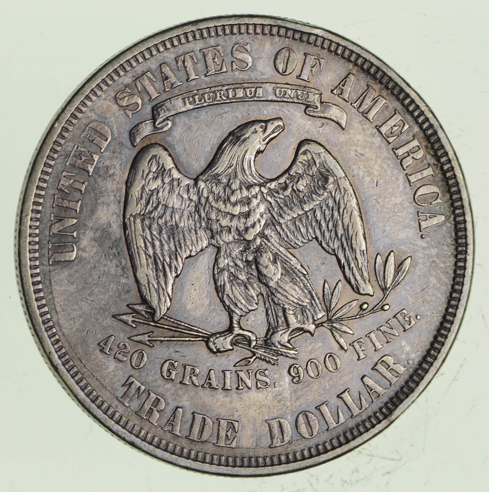 No Reserve - 1877 Silver Trade Dollar - Circulated | Property Room