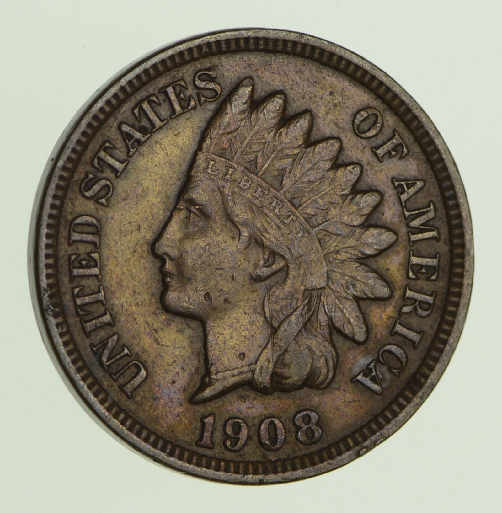 No Reserve - 1908 Indian Head Cent - Sharp Coin | Property Room