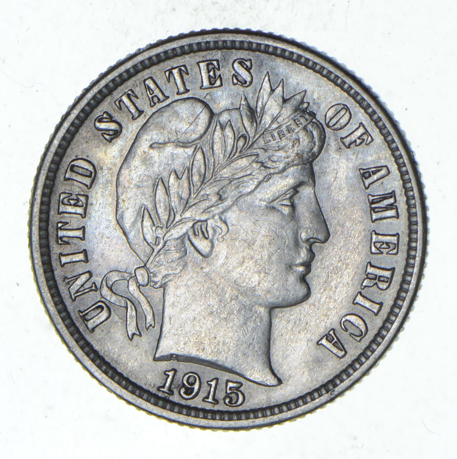 No Reserve - 1915 Barber Dime | Property Room