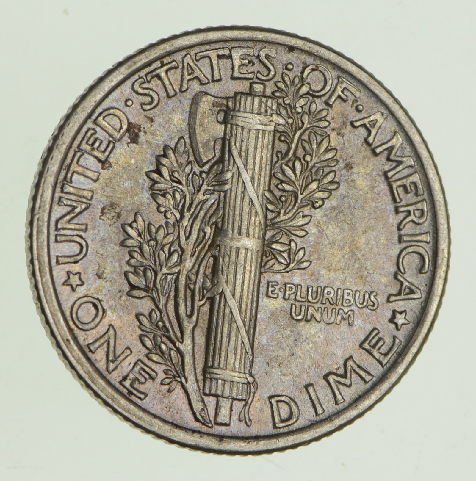 No Reserve - 1920 Mercury Silver Dime - Near Uncirculated | Property Room