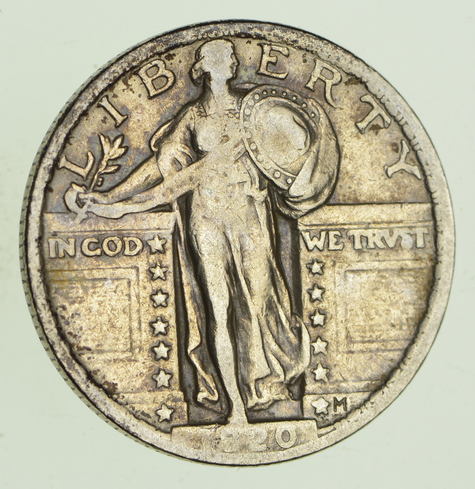 No Reserve - 1920 Standing Liberty Quarter - Circulated | Property Room