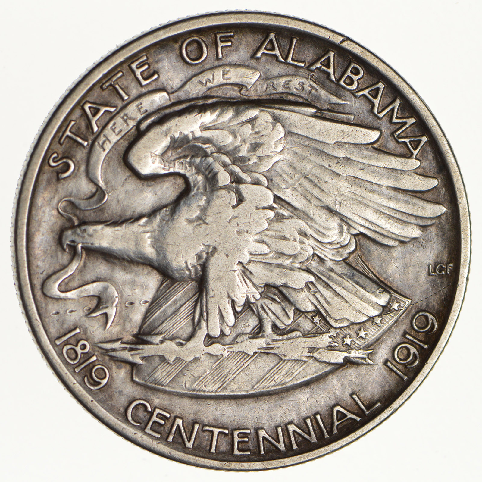 No Reserve - 1921 2x2 Alabama Commemorative Half Dollar | Property Room