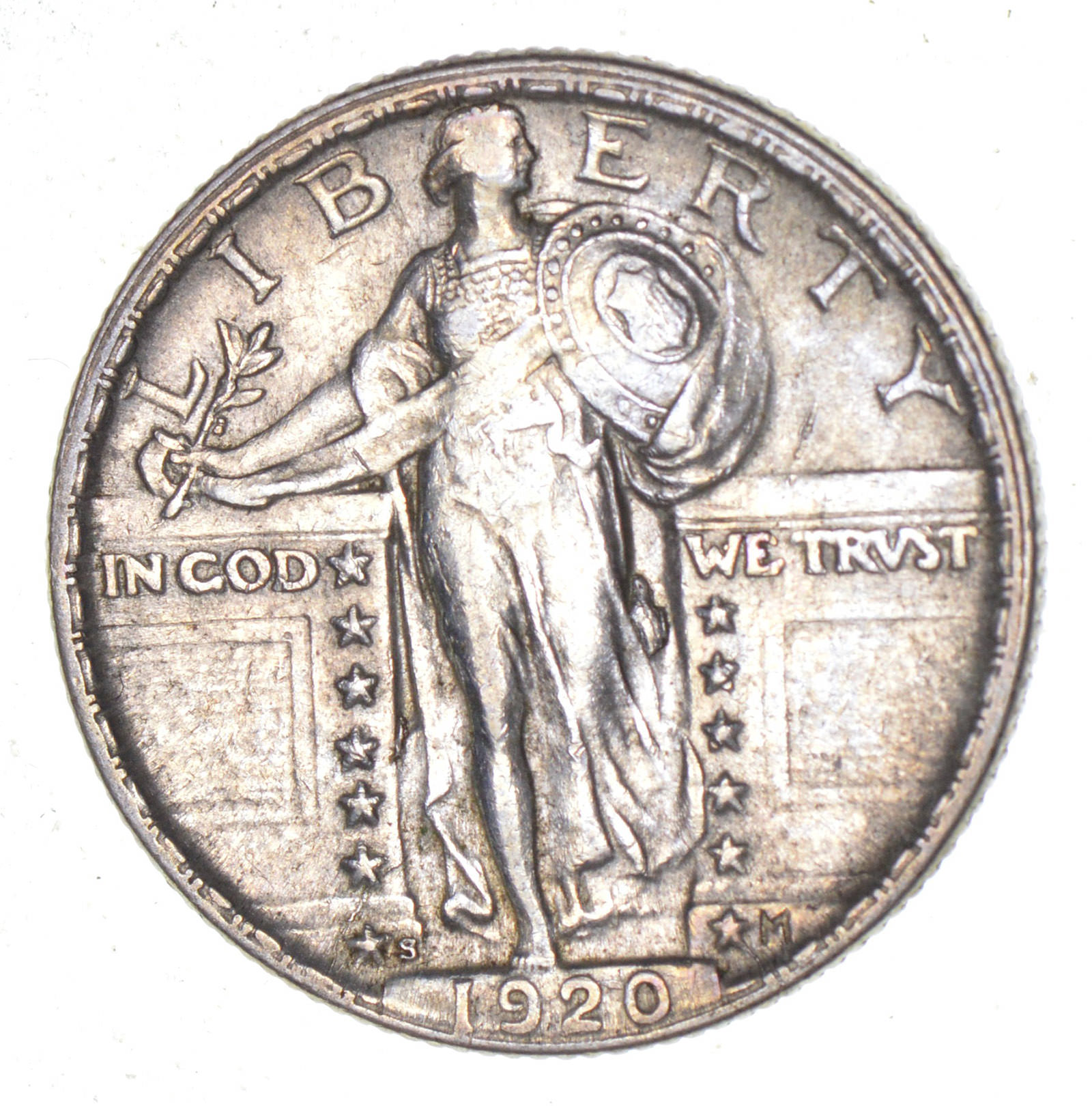 No Reserve - RARE - 1920-S Standing Liberty Quarter | Property Room