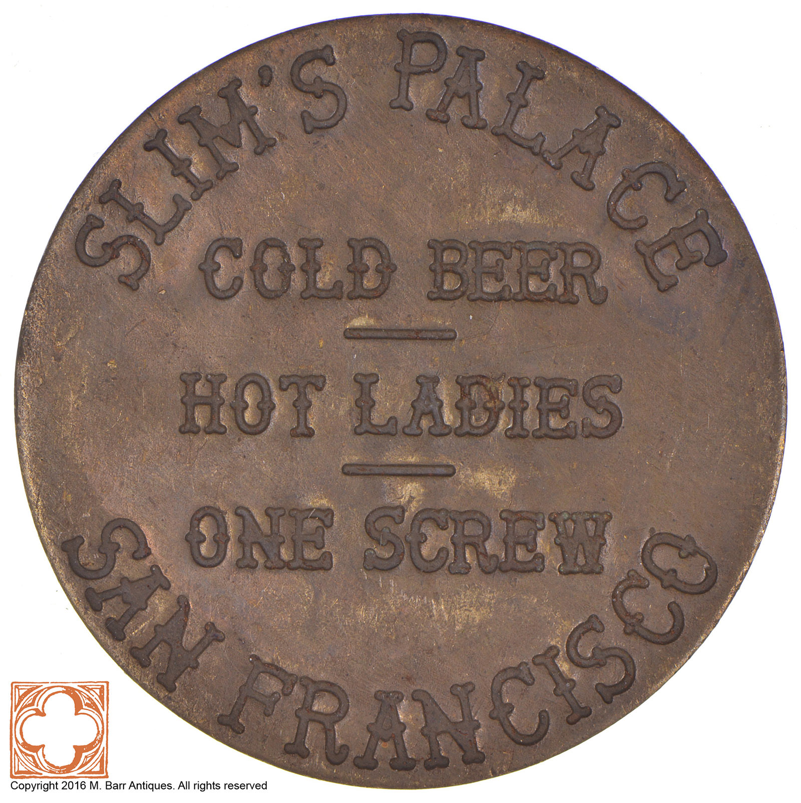 Novelty Token - Good For Token - FUNNY | Property Room