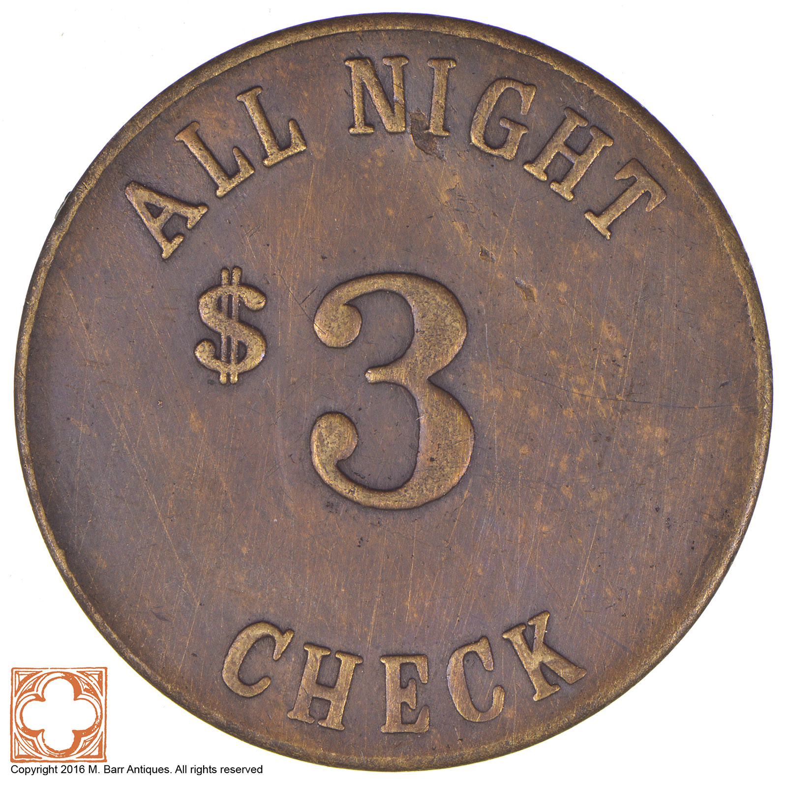 Novelty Token - Good For Token - FUNNY | Property Room