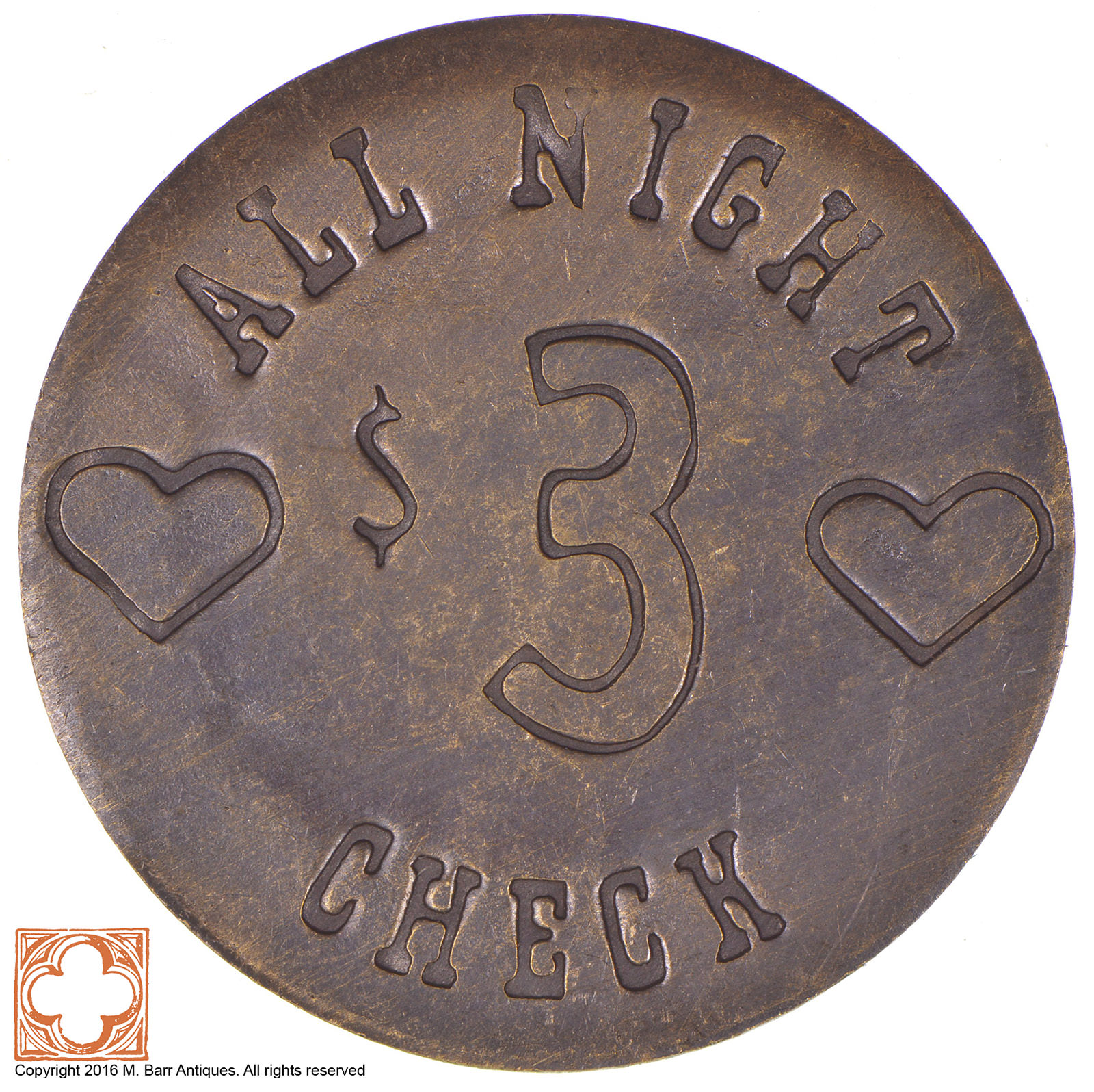 Novelty Token - Good For Token - FUNNY | Property Room