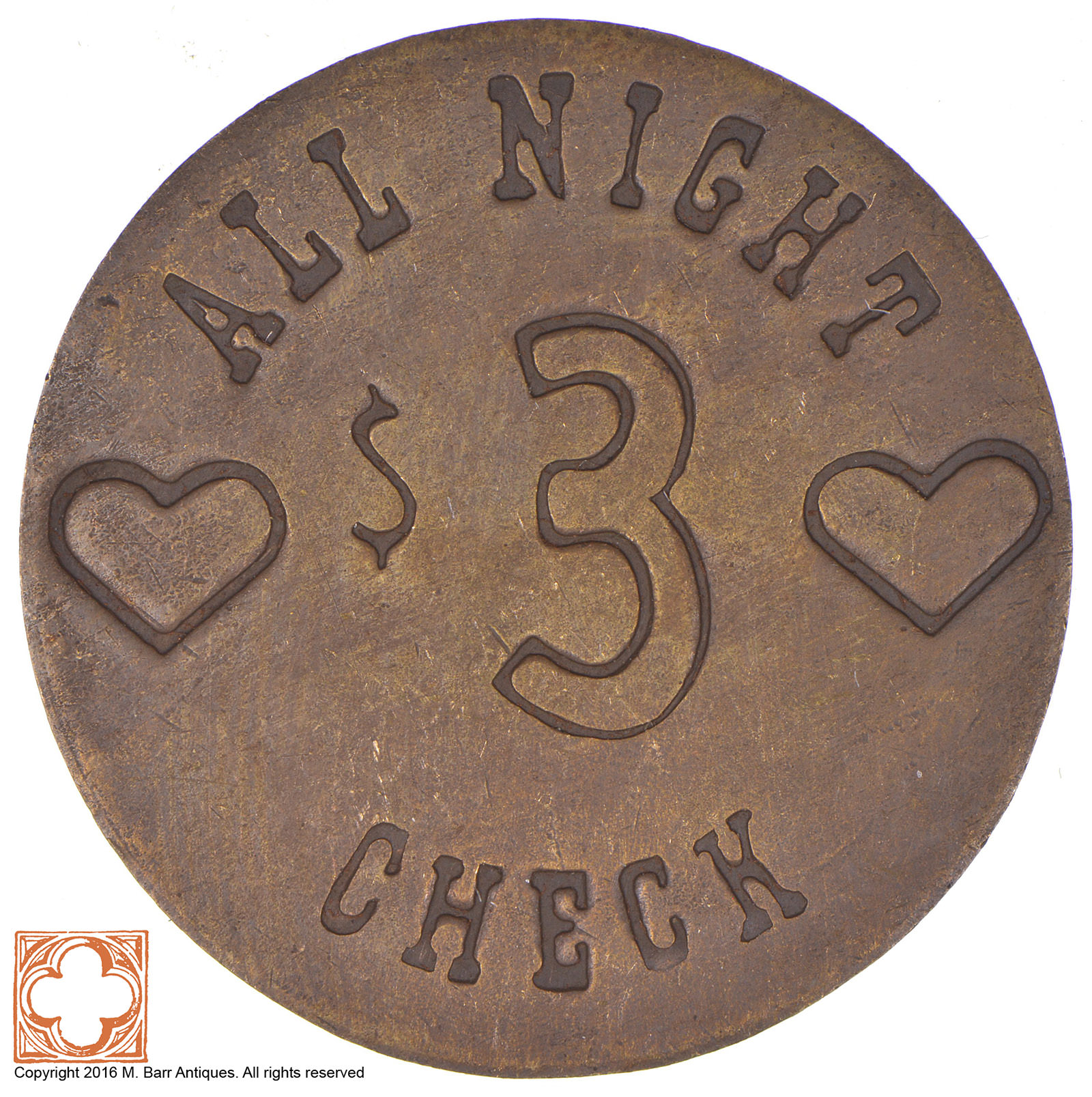 Novelty Token - Good For Token - FUNNY | Property Room