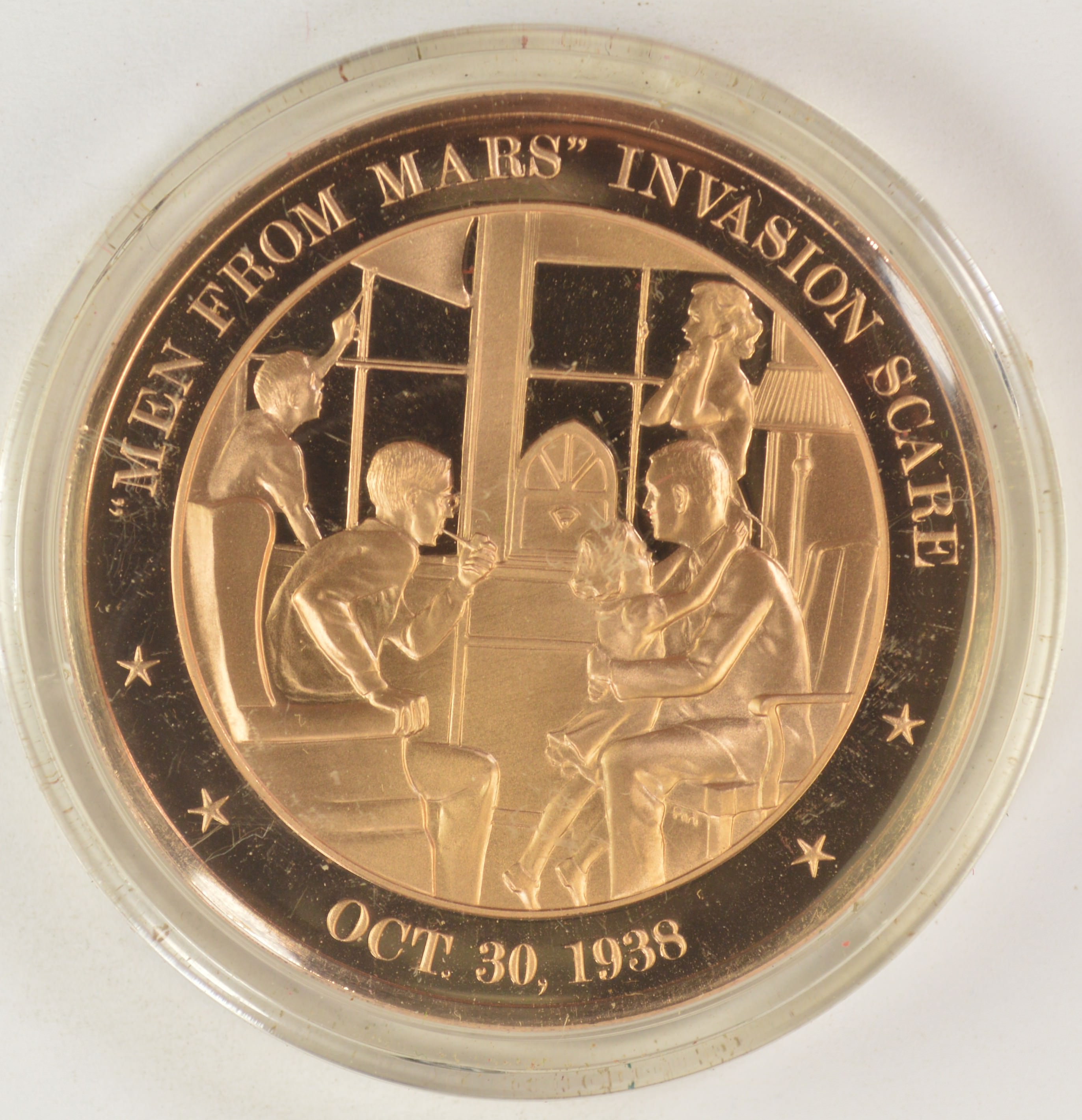 Oct. 30, 1938 "Men From Mars" Invasion Scare - Bronze Historic ...