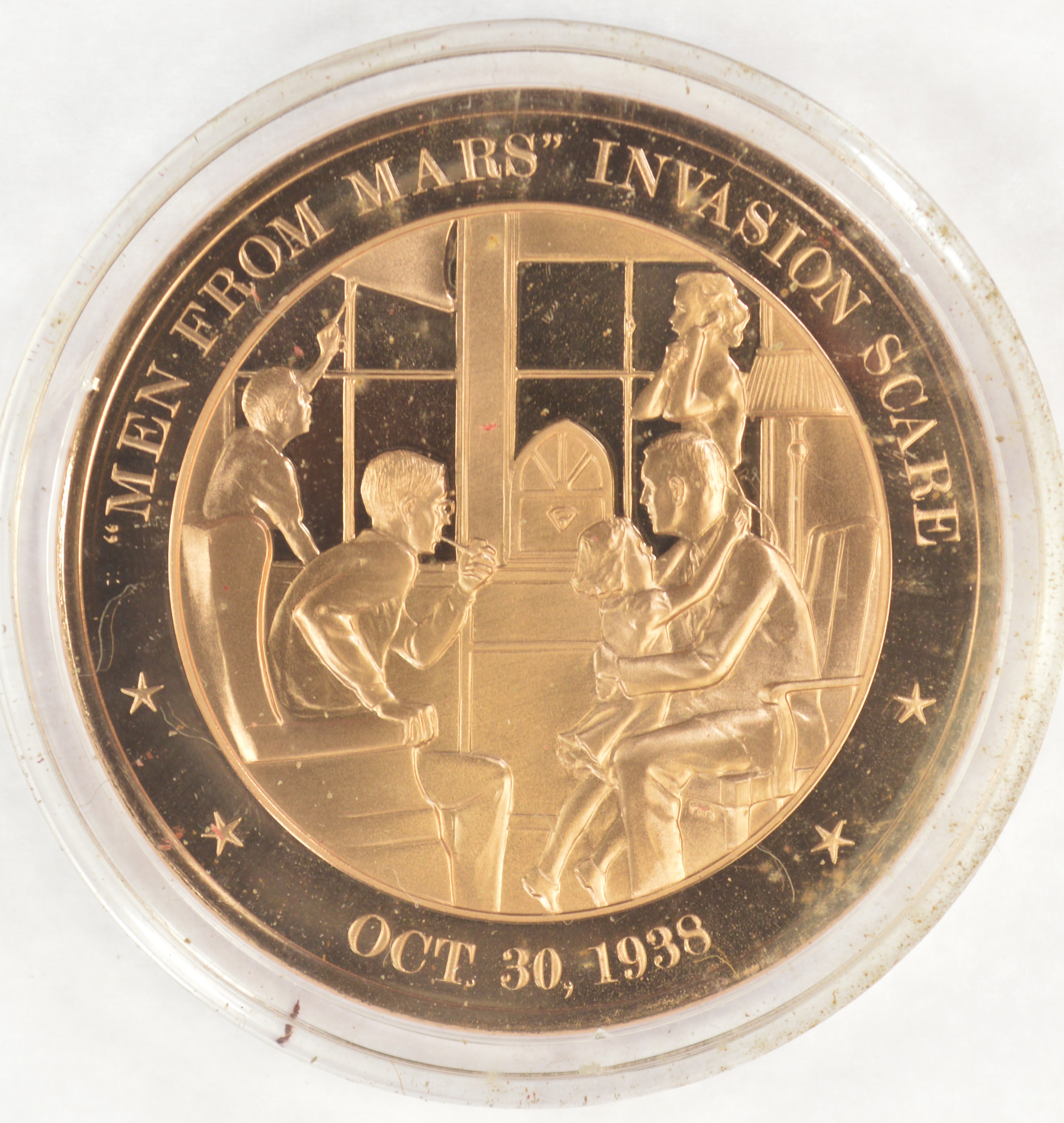 Oct. 30, 1938 "Men From Mars" Invasion Scare - Bronze Historic ...