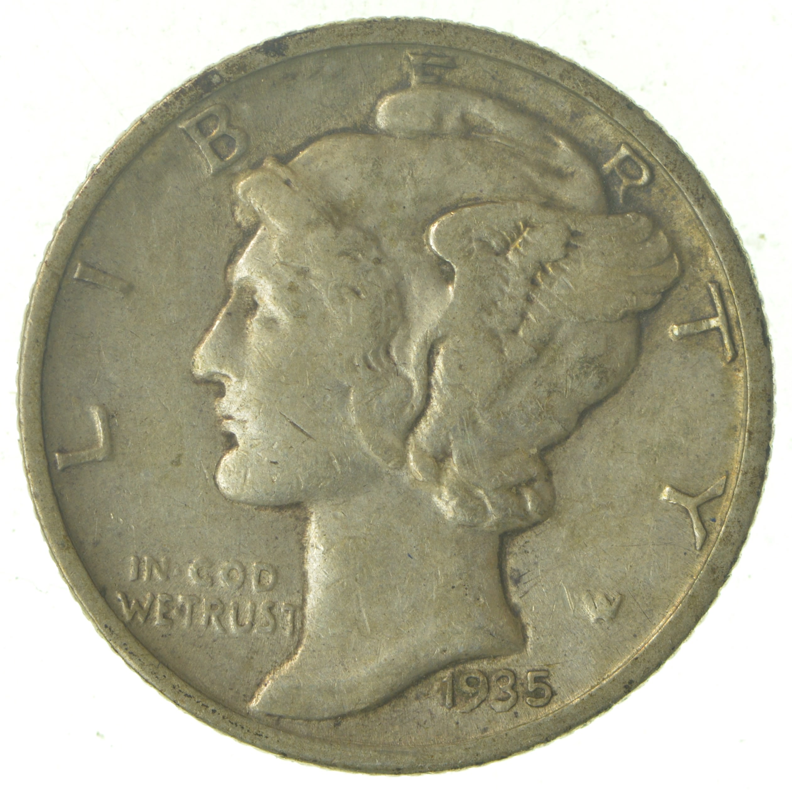 Over 70 Years Old United States Mercury Head Dime - 1935 | Property Room