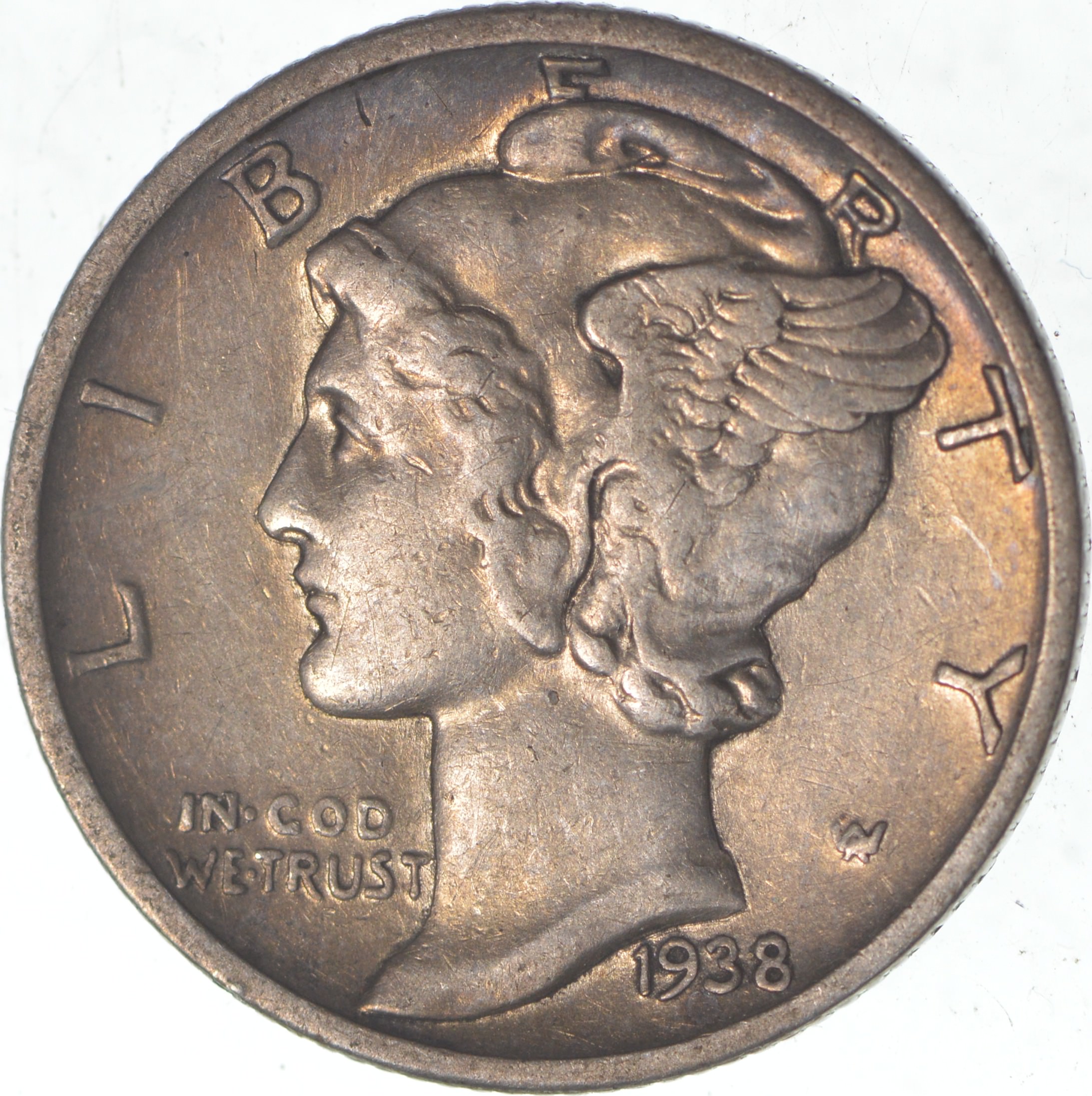 Over 70 Years Old United States Mercury Head Dime - 1937-D | Property Room