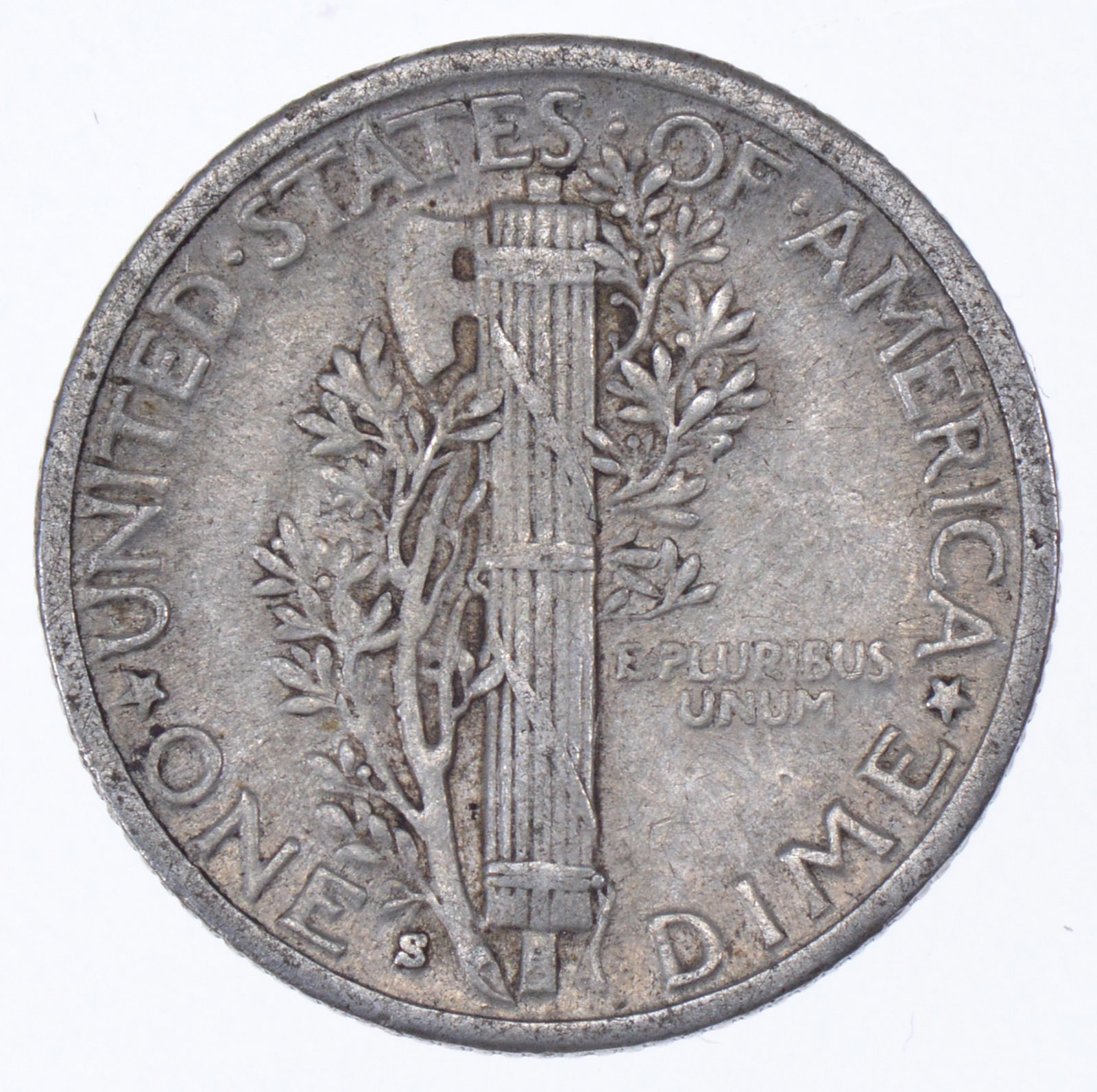 Over 70 Years Old United States Mercury Head Dime - 1938-S | Property Room