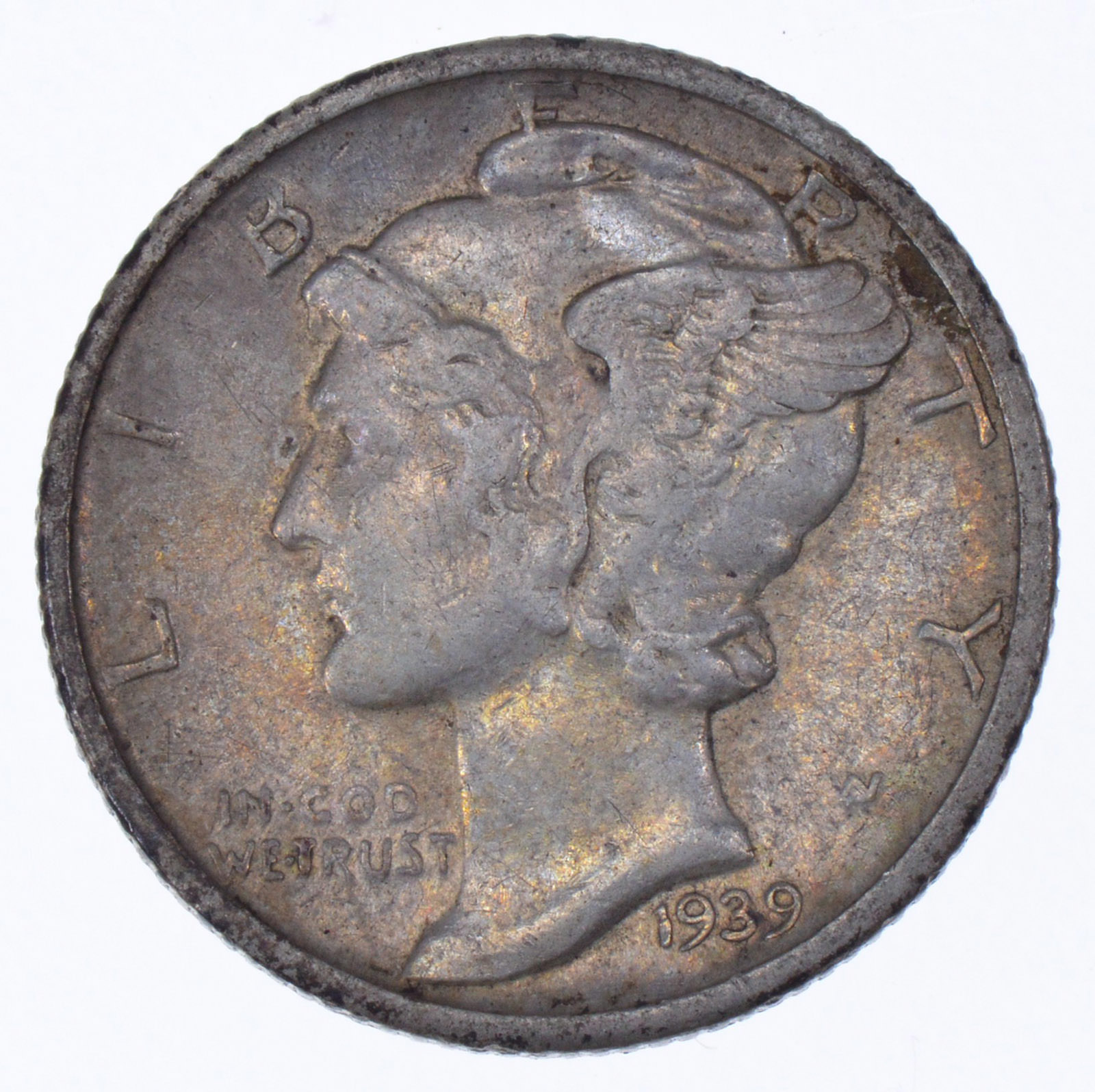 Over 70 Years Old United States Mercury Head Dime - 1939-D | Property Room