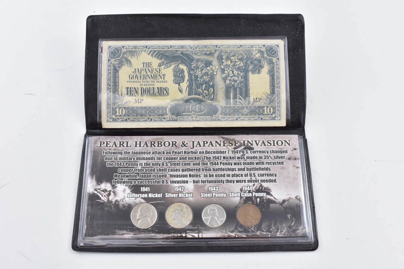 Pearl Harbor & Japanese Invasion Note Coin And Currency Set Coin ...