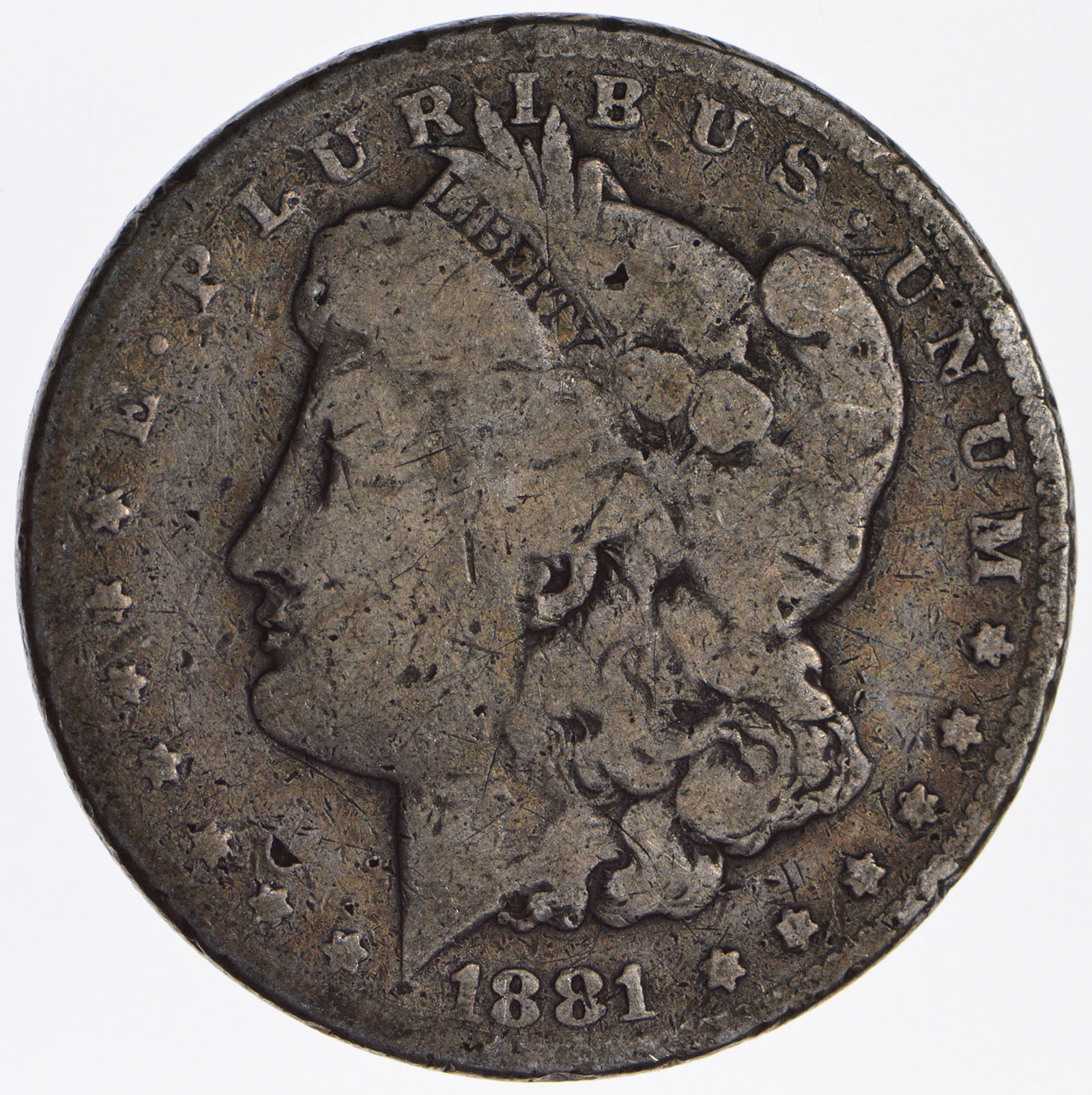 Philadelphia Minted - Over 100 Years Old - 1881 Morgan Silver Dollar ...
