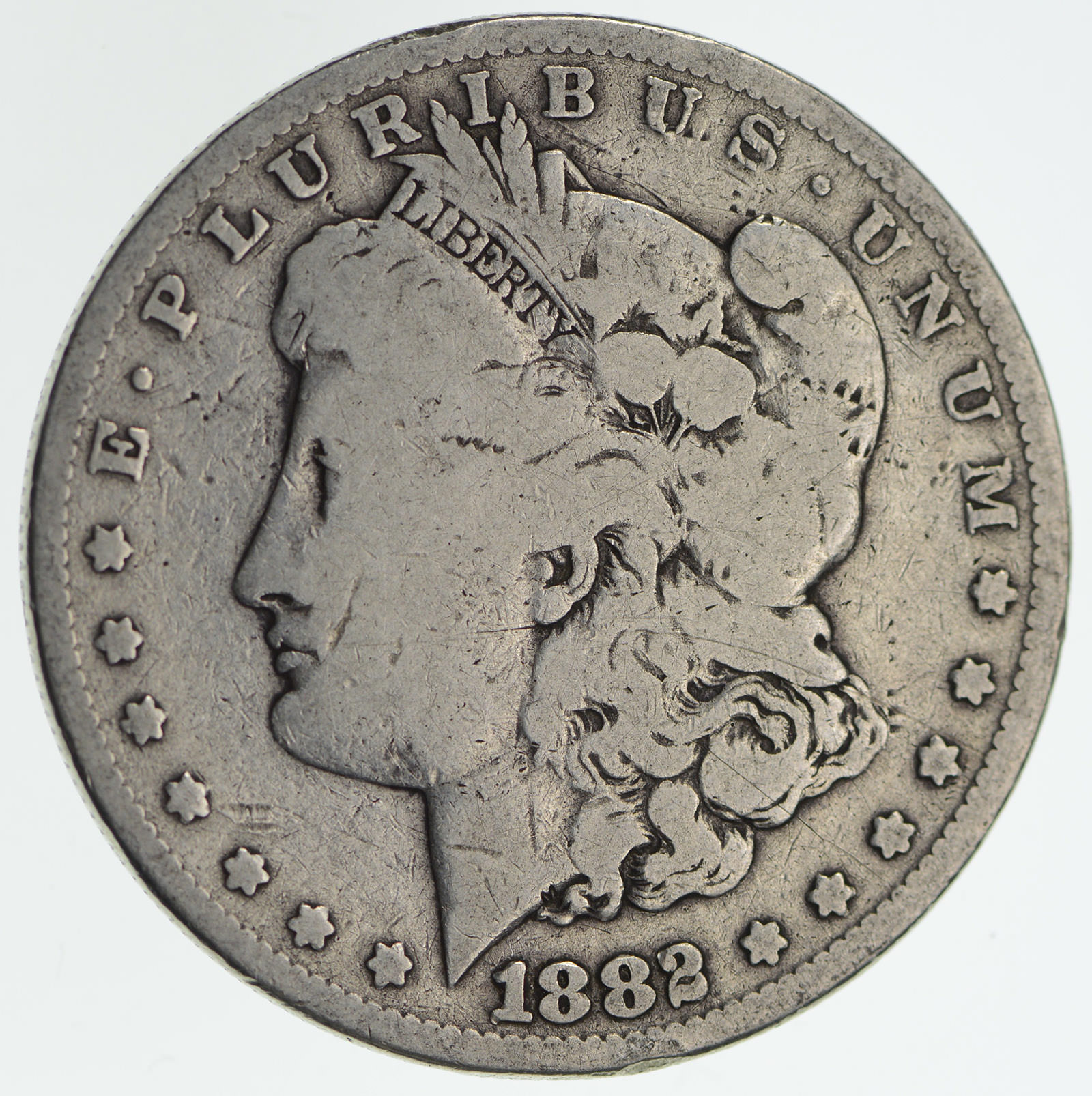 Philadelphia Minted - Over 100 Years Old - 1882 Morgan Silver Dollar ...