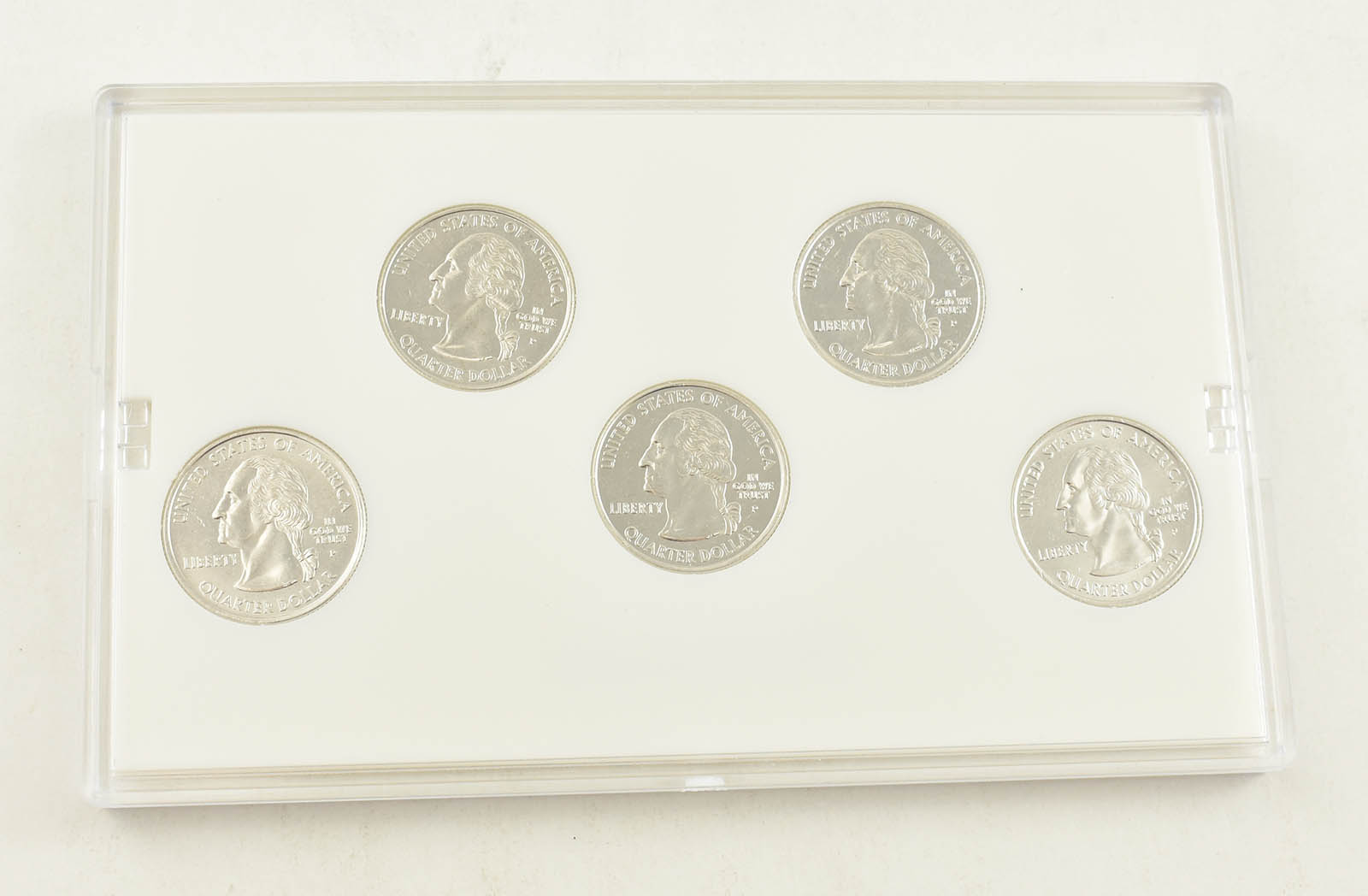 PLATINUM PLATED 2005 State Quarter Set - AWESOME | Property Room