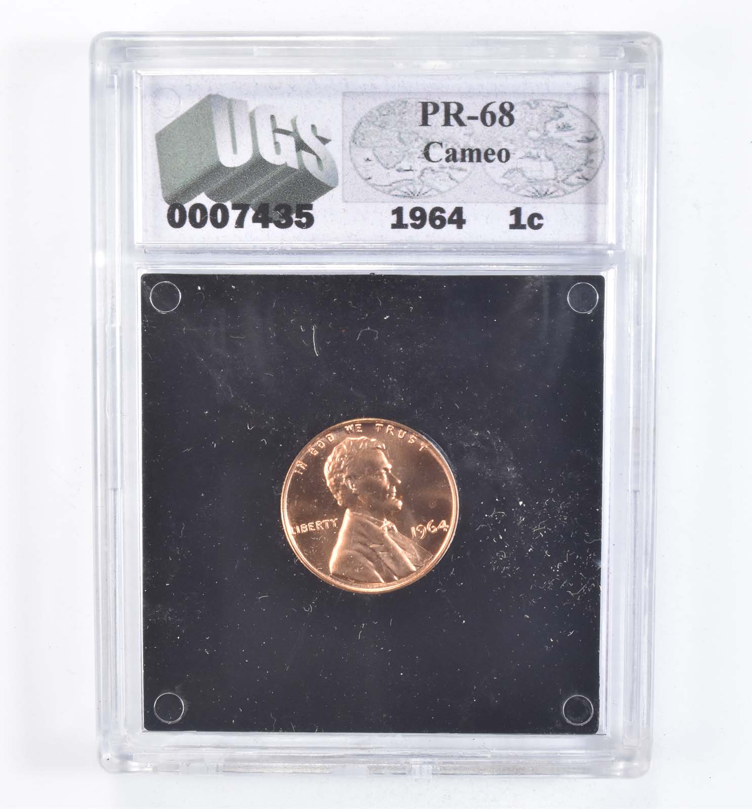 PR68 CAMEO 1964 Lincoln Memorial Cent - Graded UGS | Property Room