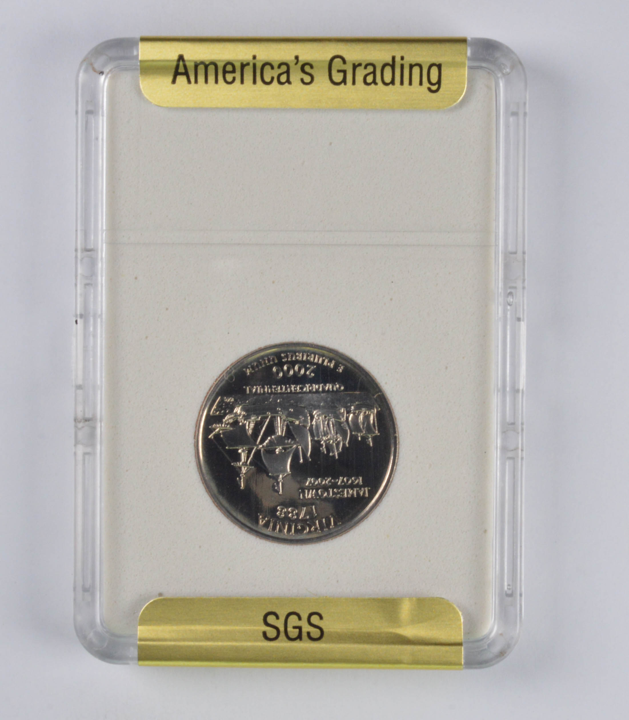 PR70 CAM 2000-S Virginia State Quarter - Slabbed | Property Room