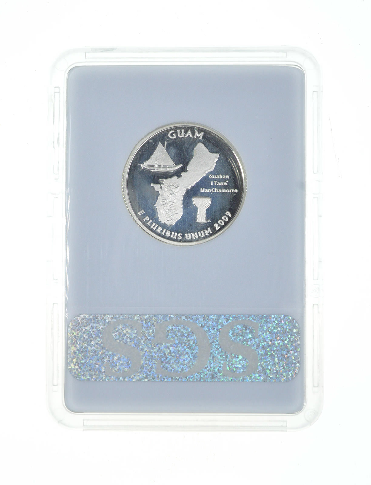 PR-70 CAM 2009-S Guam Silver U.S. Territories Quarter - Graded SGS ...