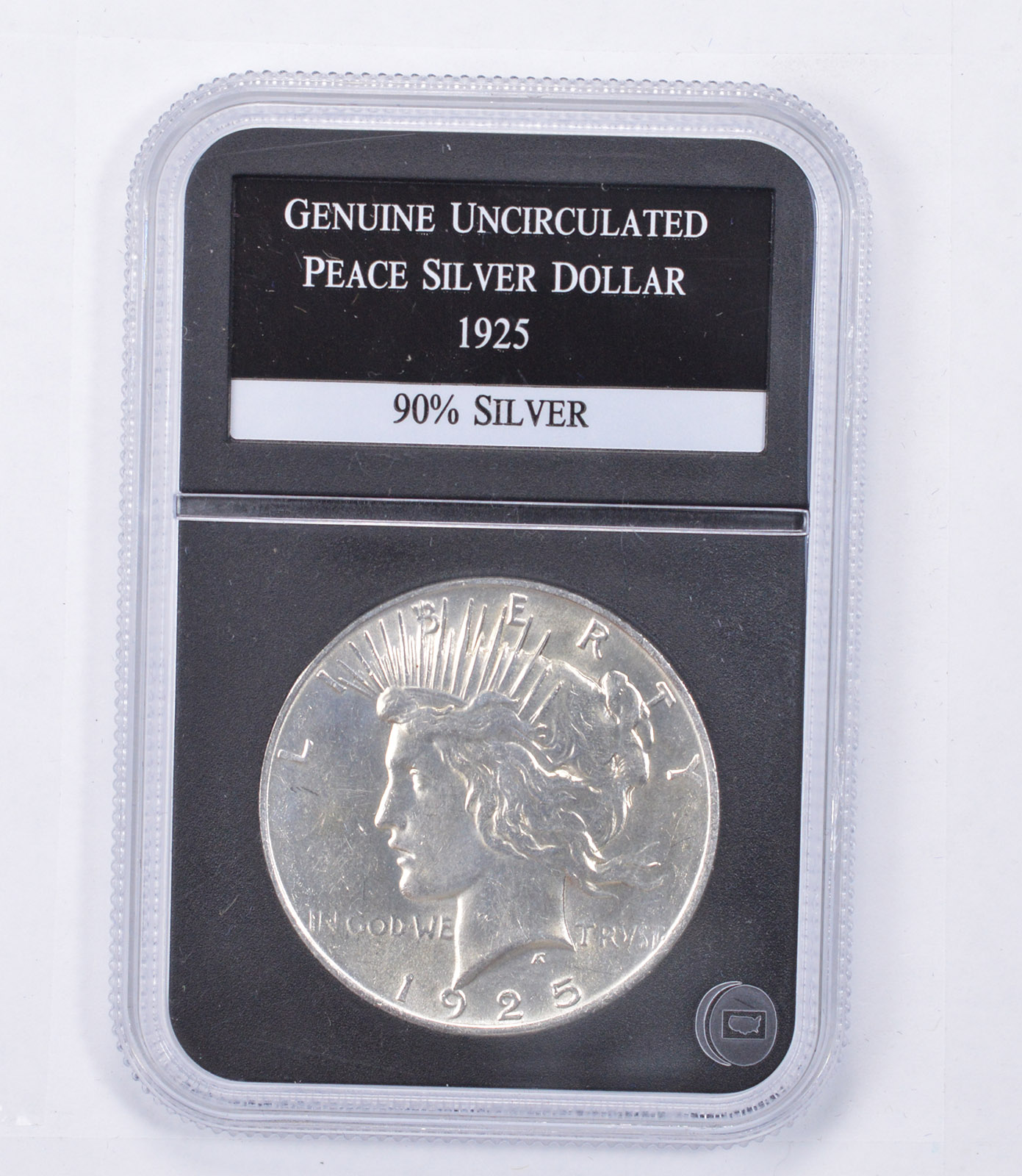 Professionally Graded Genuine Uncirculated 1925 Peace Silver Dollar ...