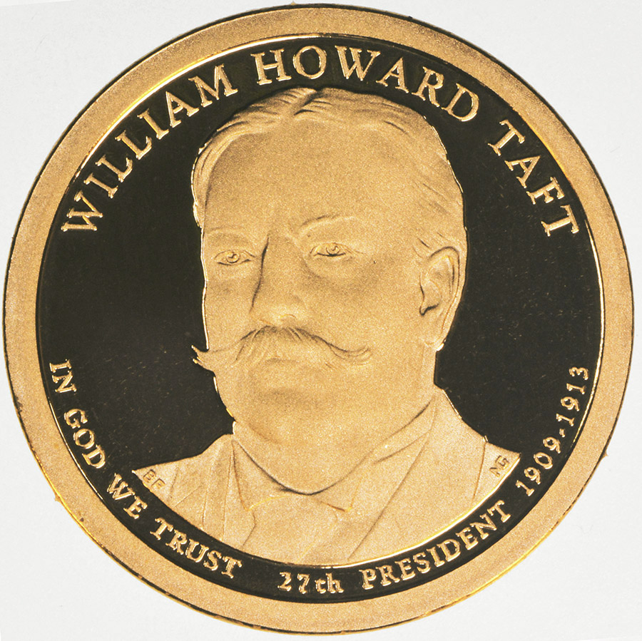 Proof Cameo 2013 William Howard Taft - Twenty-Seventh President ...