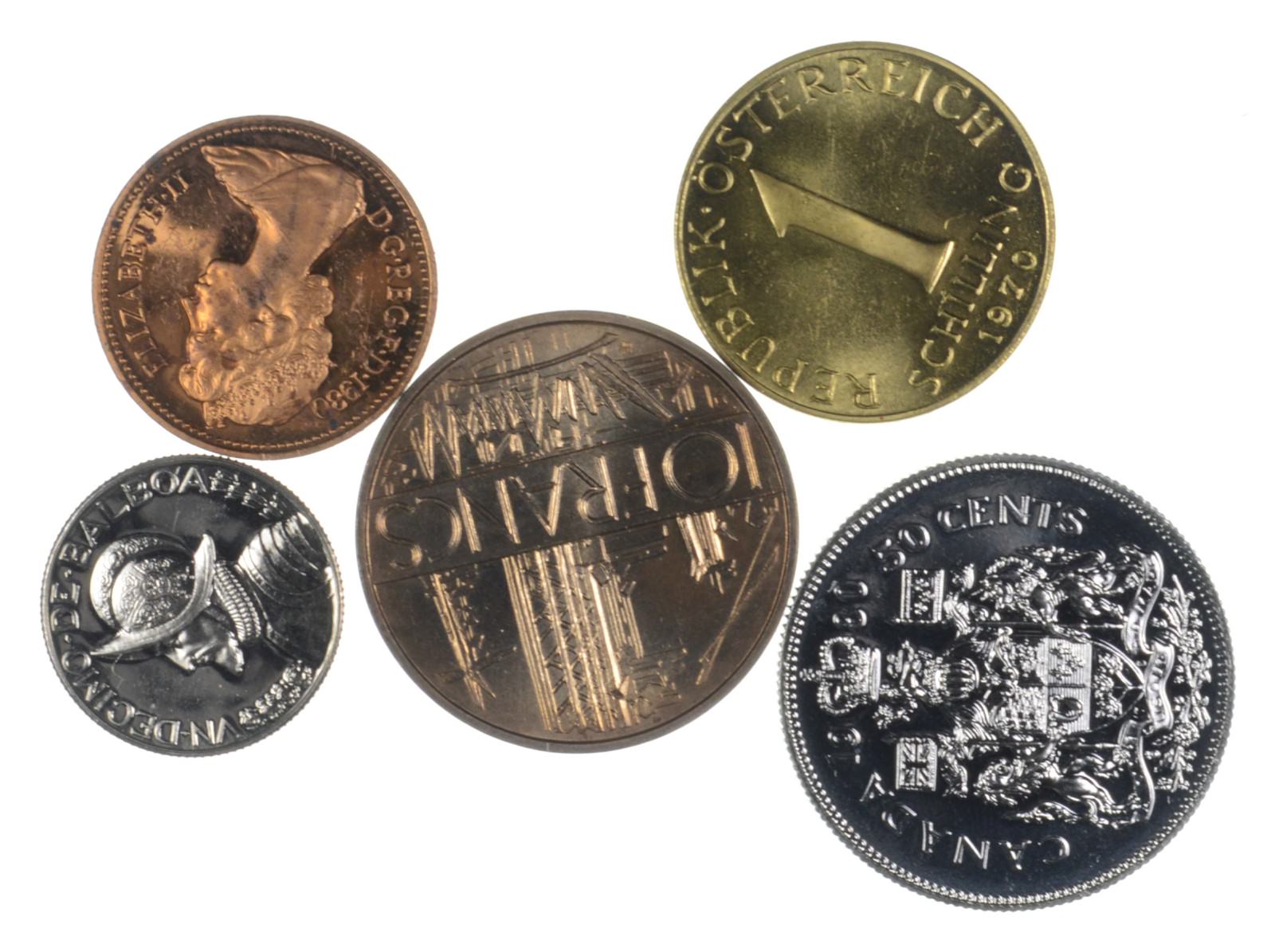 PROOF - World Coin Collection Lot Set Estate Bulk - Exact Coins ...