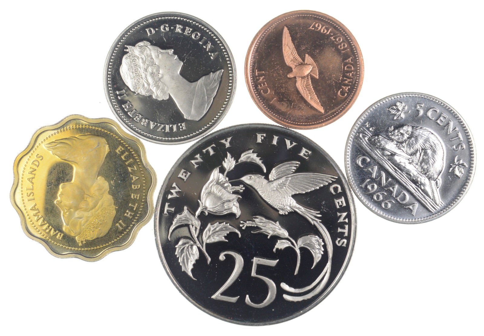 PROOF - World Coin Collection Lot Set Estate Bulk - Exact Coins ...