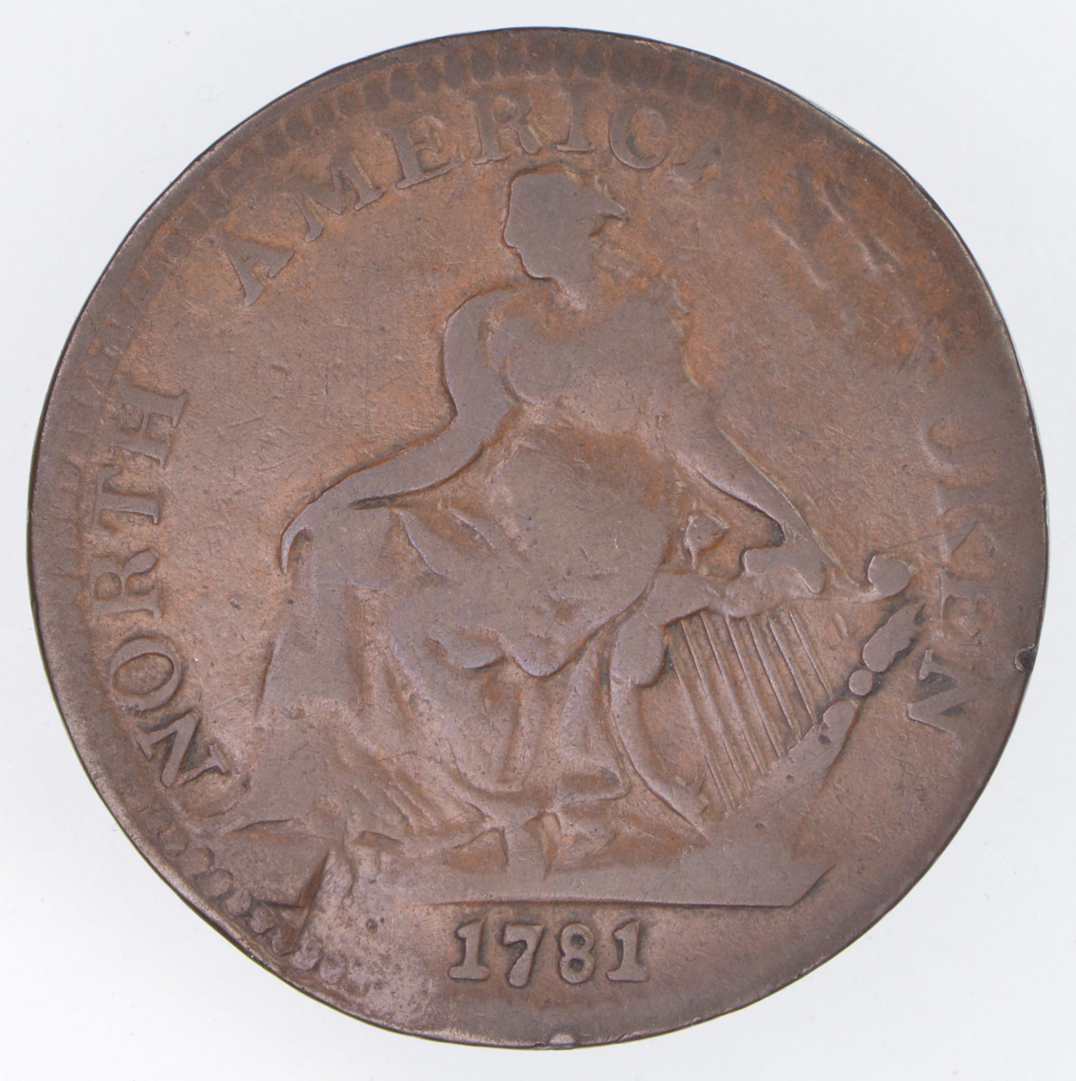Rare 1781 Private North American Token | Property Room