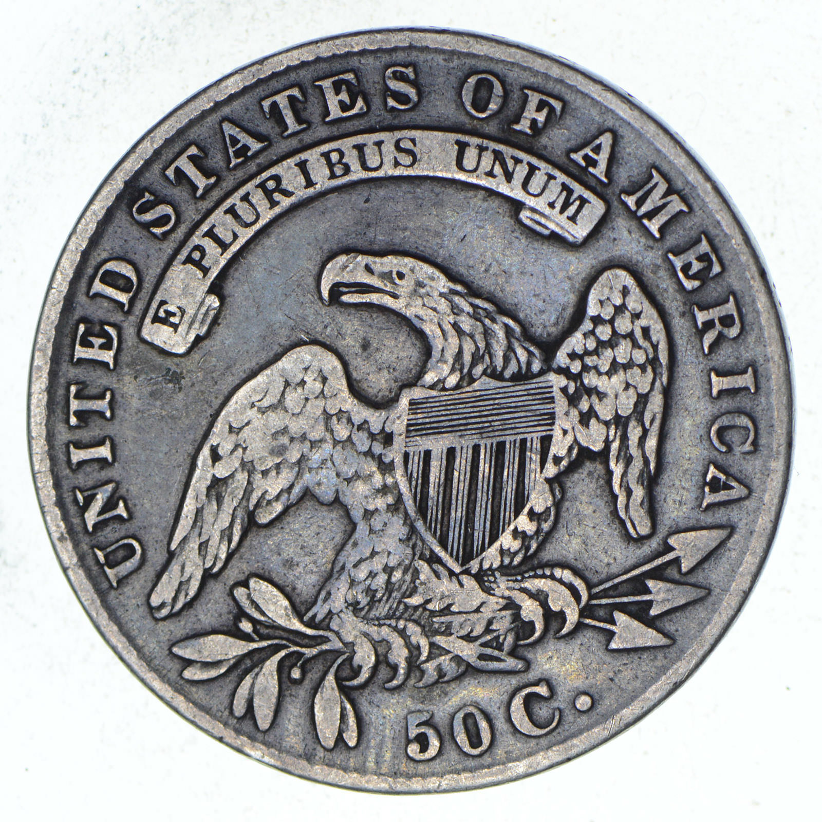 Rare 1835 BUST Half Dollar Great Detail United States Type Coin