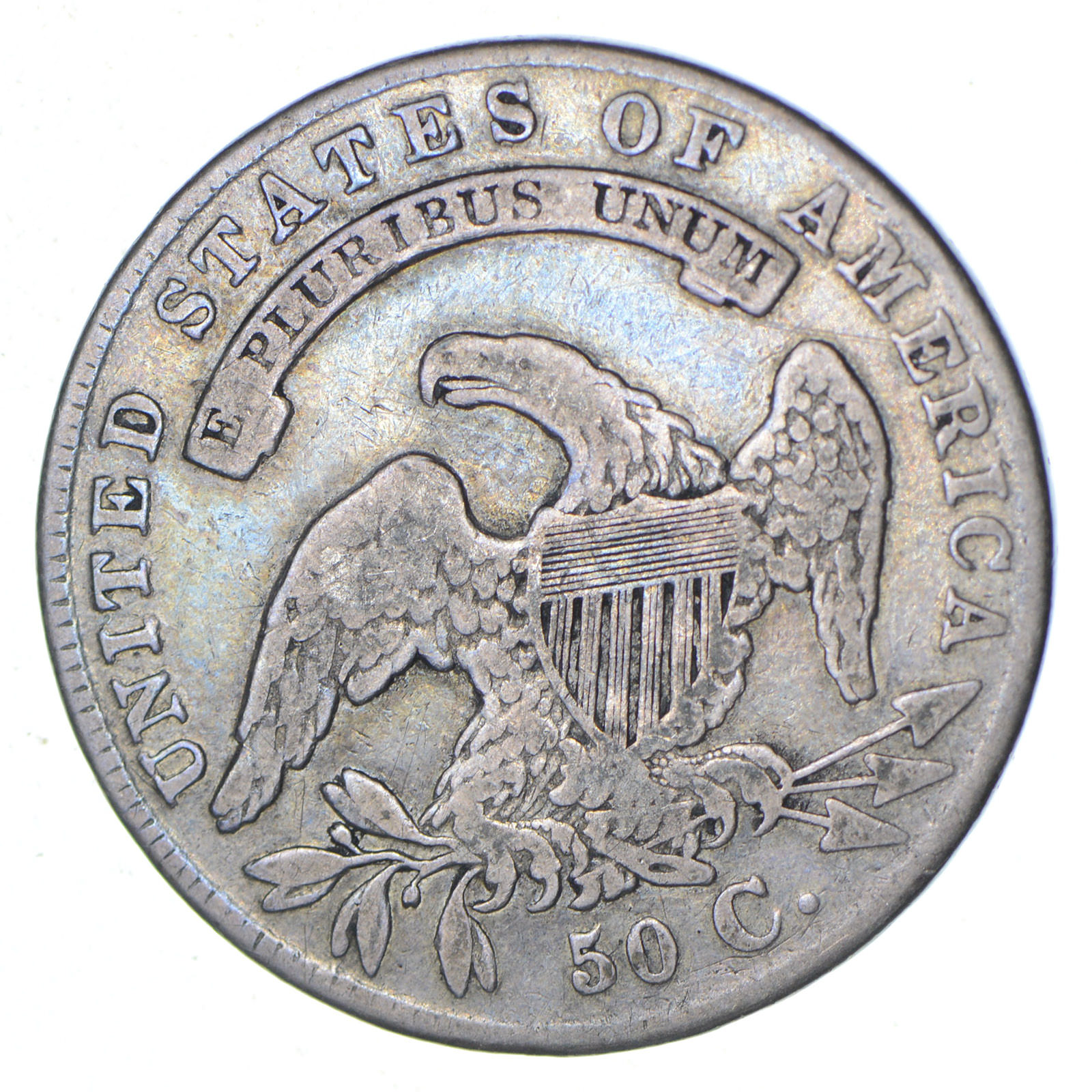 Rare 1836 BUST Half Dollar Great Detail United States Type Coin rare-1836-bust-half-dollar-great-detail-united-states-type-coin