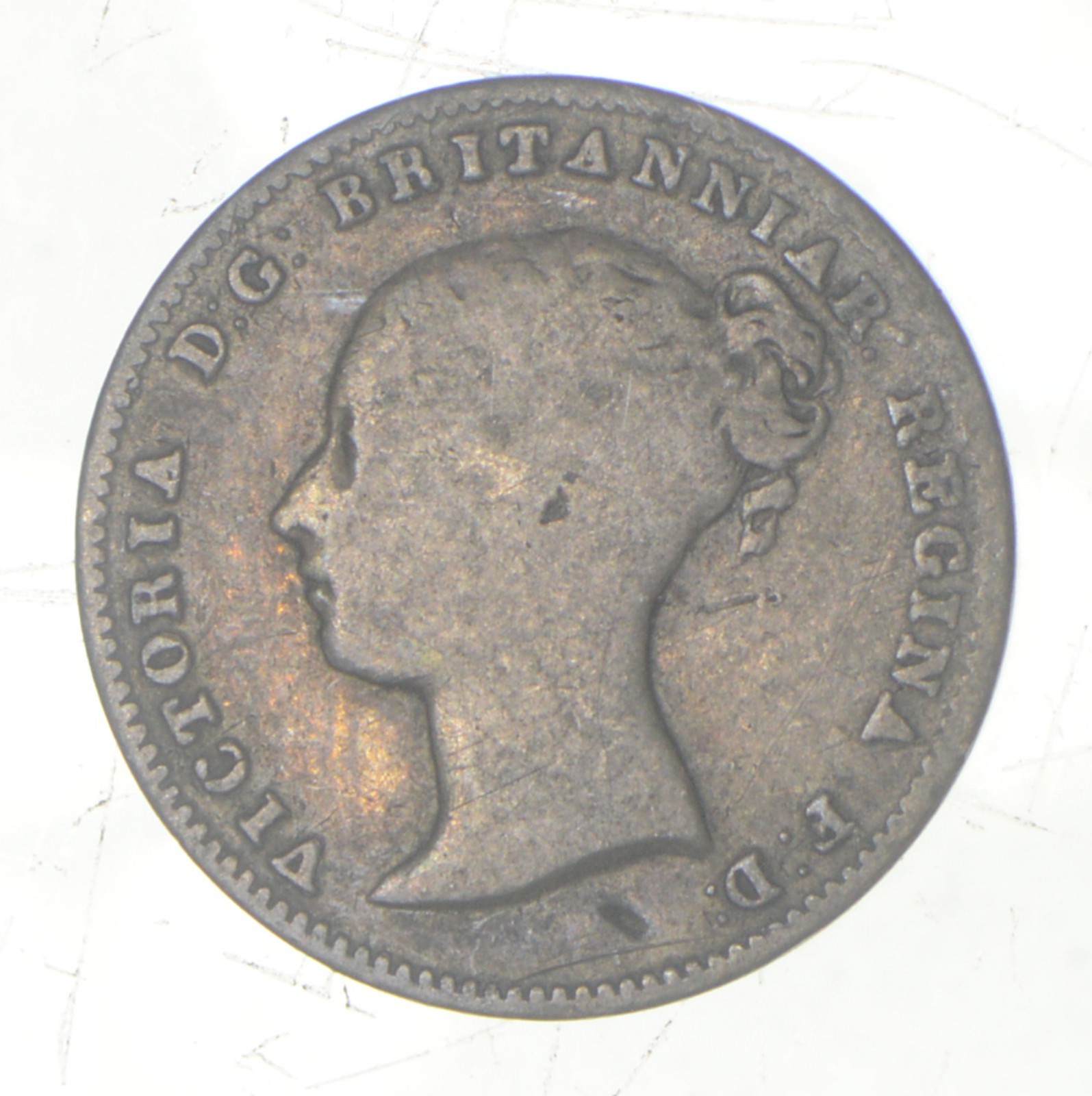 Rare - 1860 Great Britain 3 Pence - Historic! | Property Room