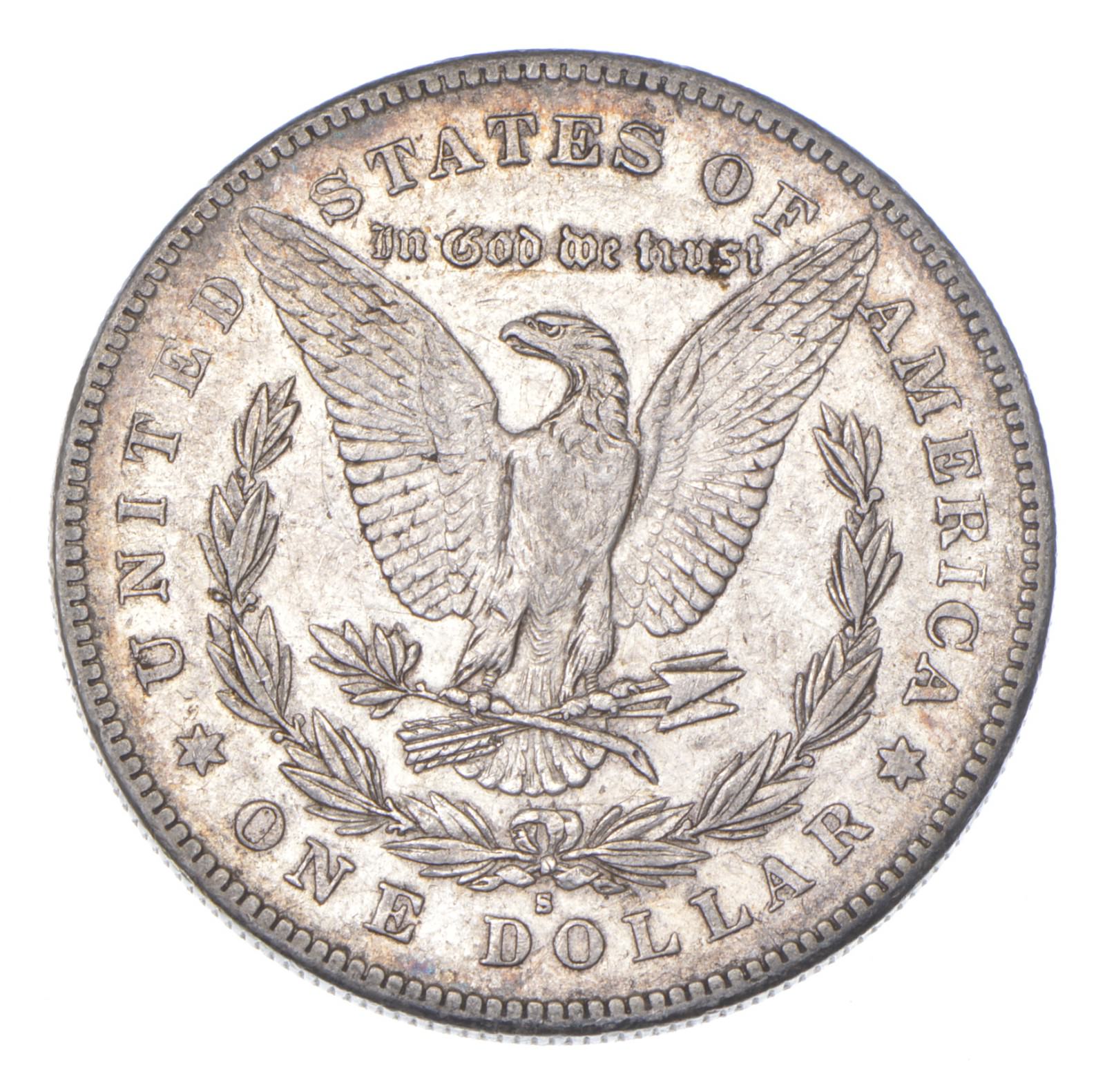 RARE - 1879-S Reverse of 78 1878 Morgan Silver Dollar Variety ...