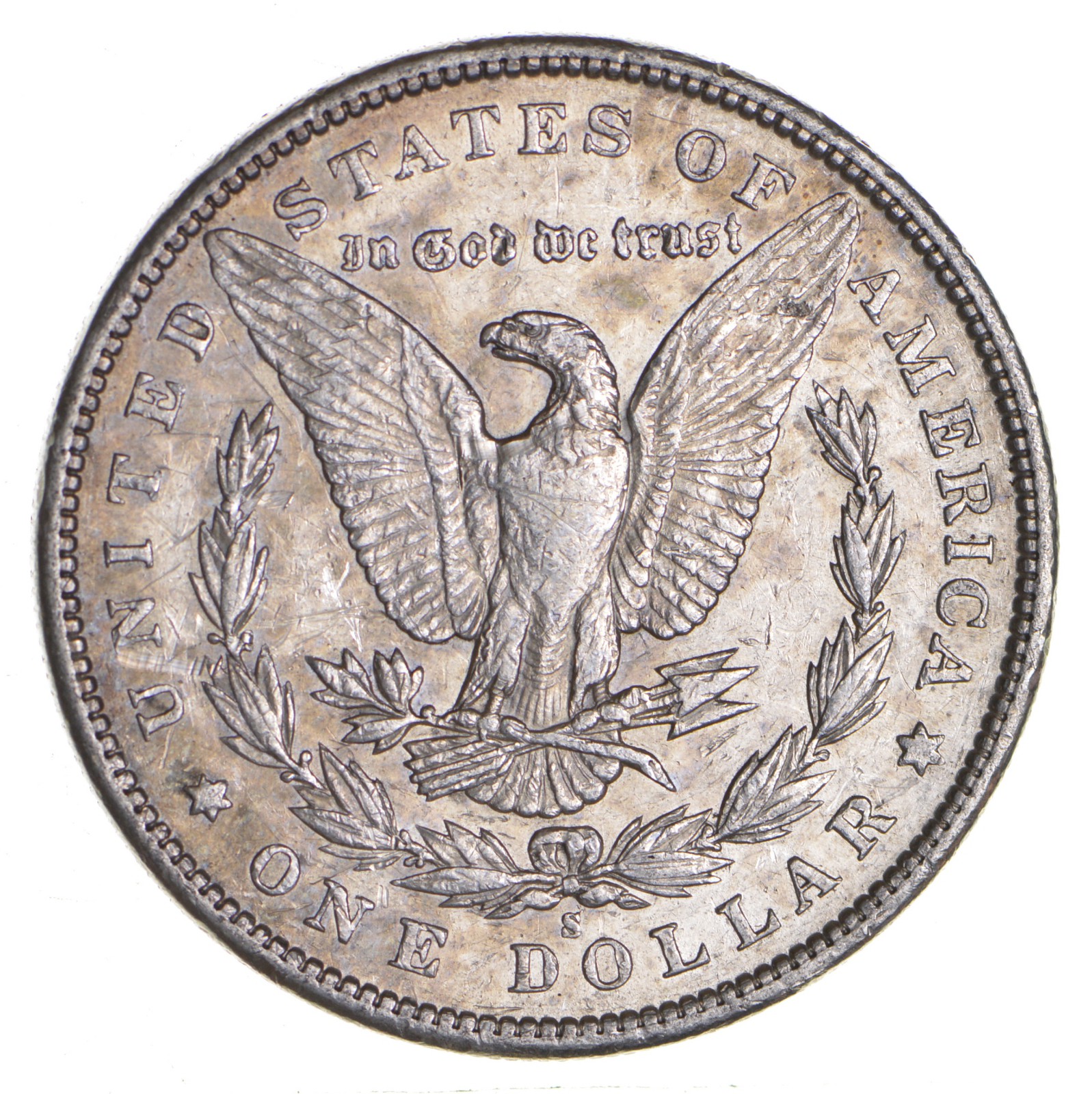RARE - 1897-S Morgan Silver Dollar - Very TOUGH - High Redbook ...