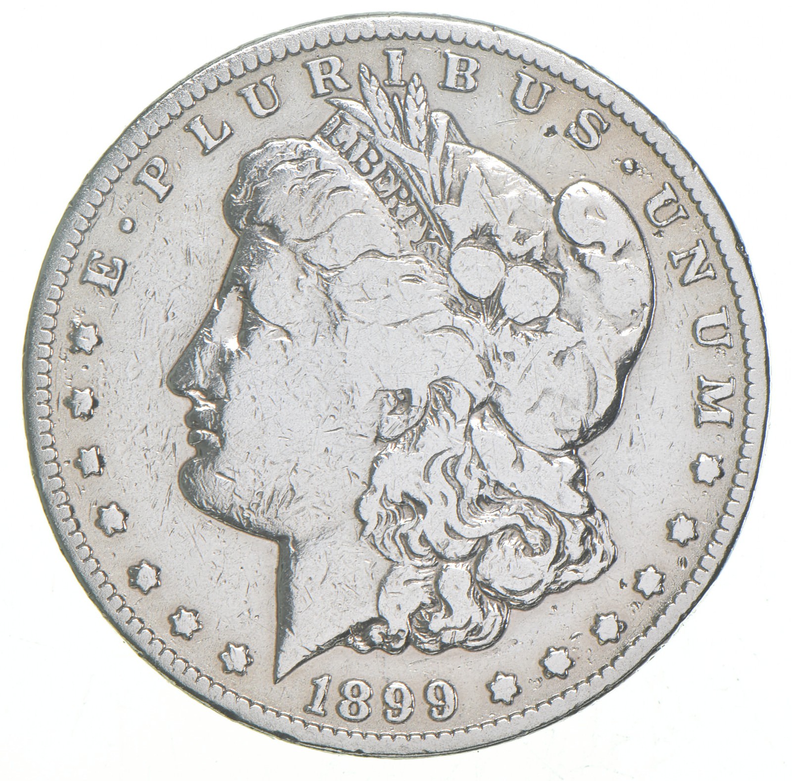 RARE - 1899-S Morgan Silver Dollar - Very TOUGH - High Redbook ...