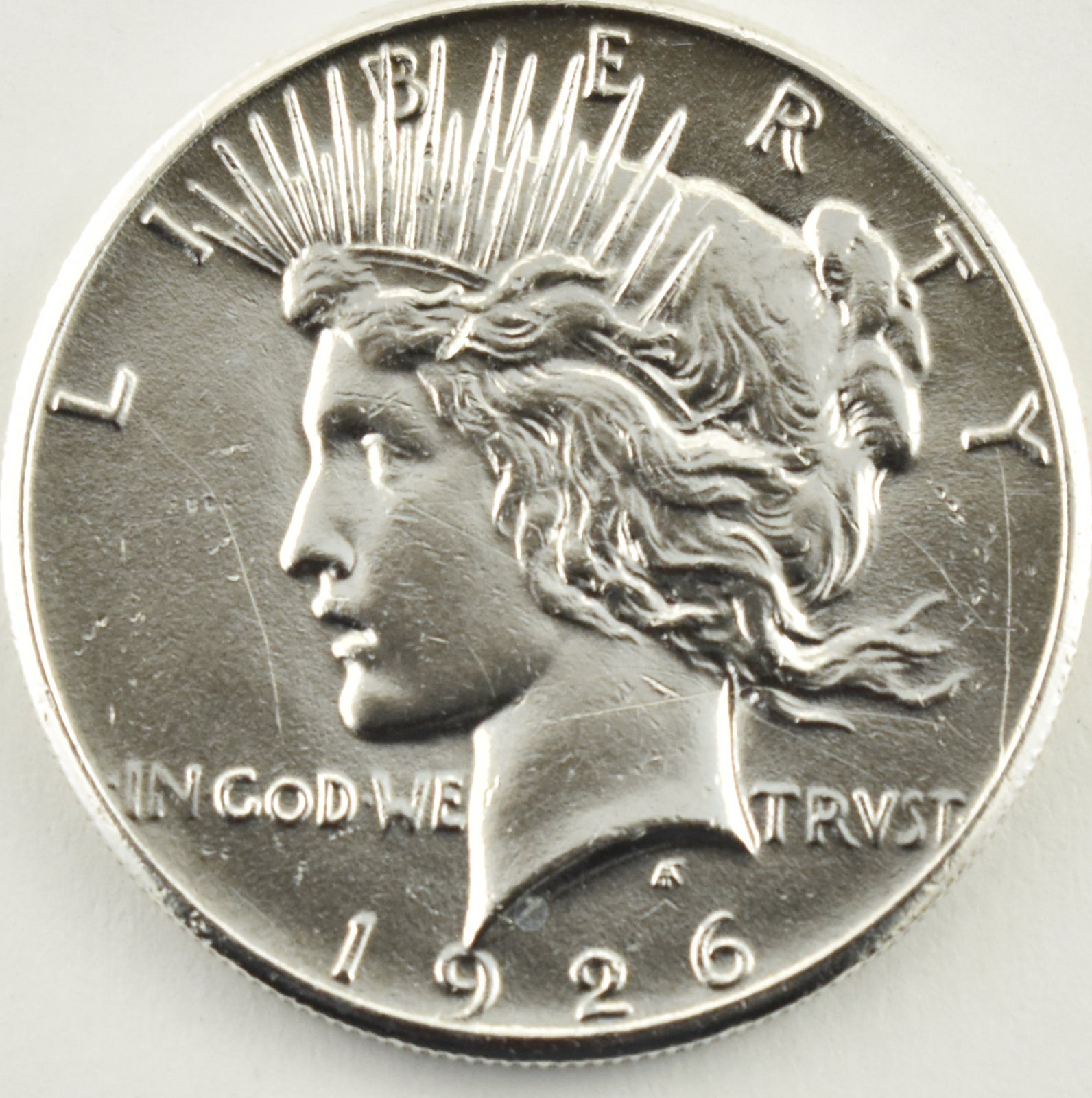 RARE - 1926 Peace Silver Dollar - Very TOUGH - High Redbook | Property Room