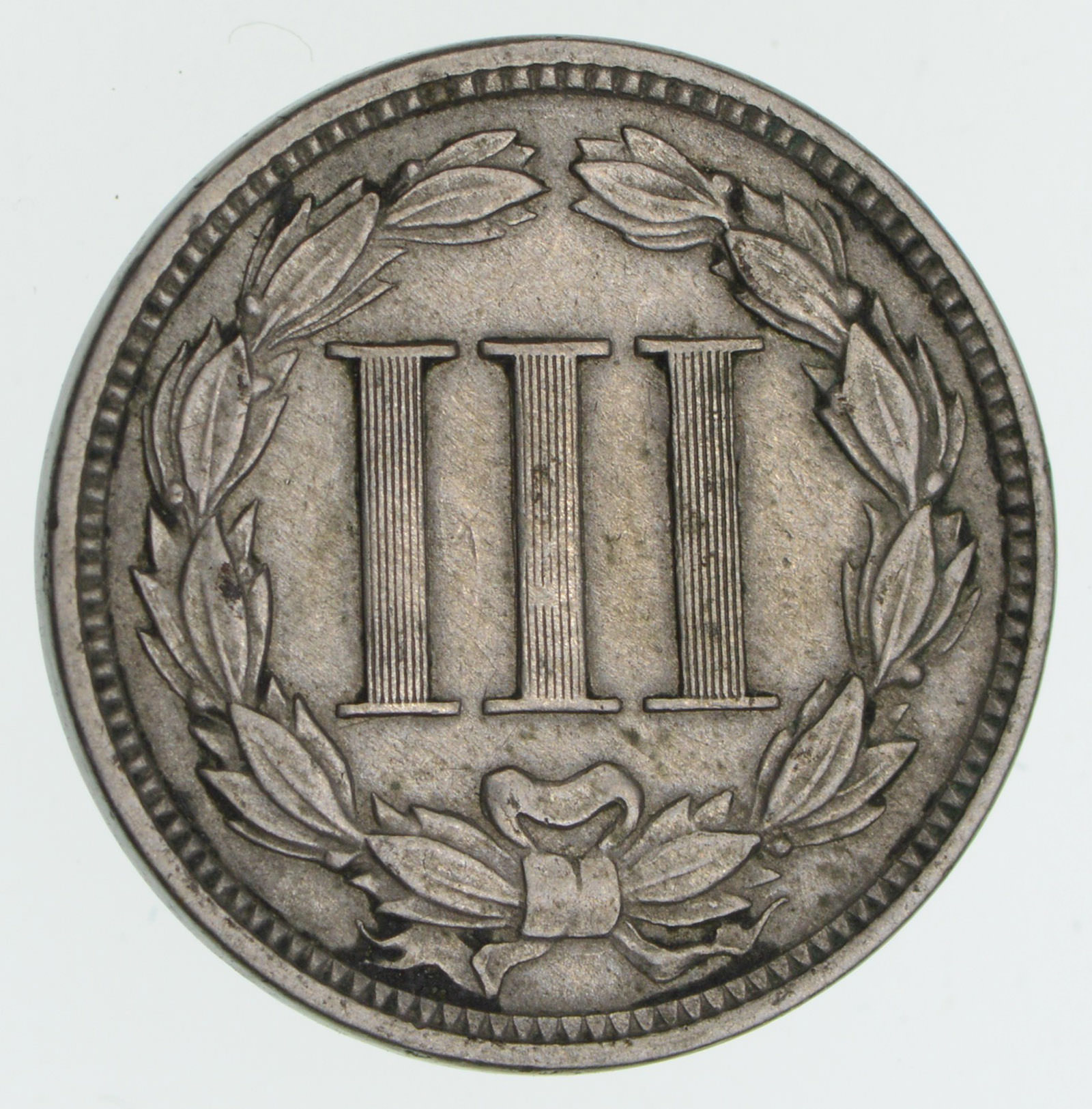 RARE ***3***THREE***Cent*** - 1869 Three Cent Nickel Piece - Rare in ...