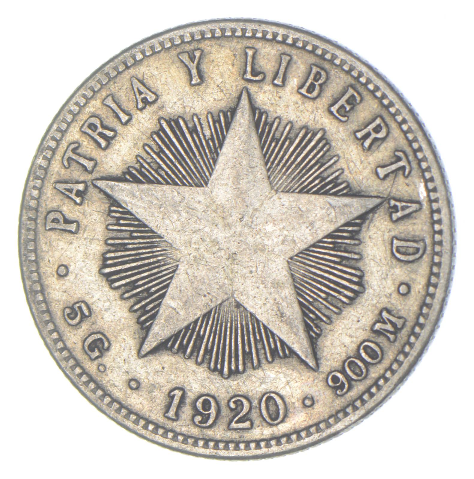 RARE - AUTHENTIC - Silver CUBAN Coin - Historic Coin! | Property Room
