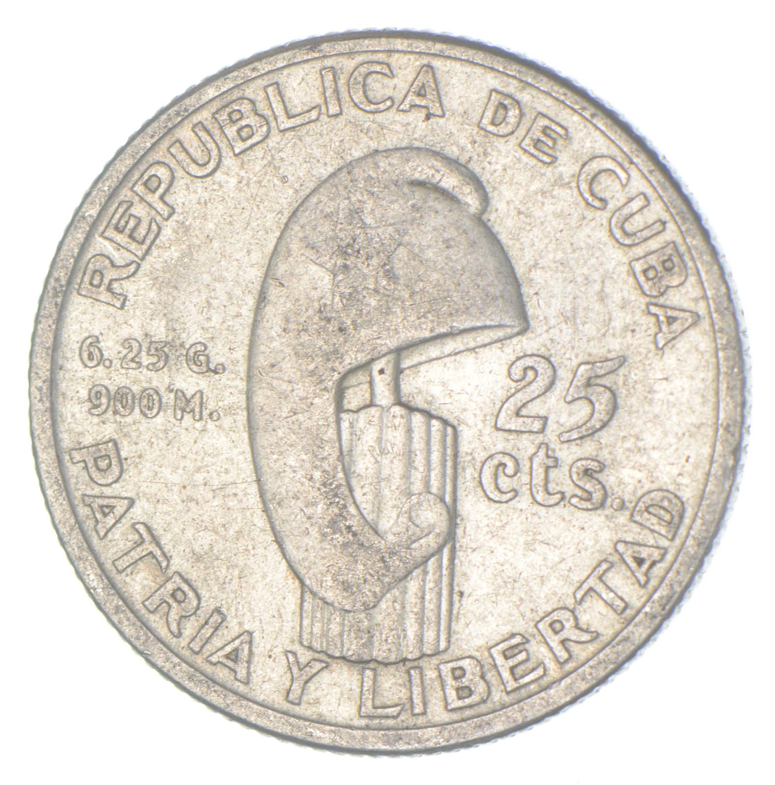 RARE - AUTHENTIC - Silver CUBAN Coin - Historic Coin! | Property Room