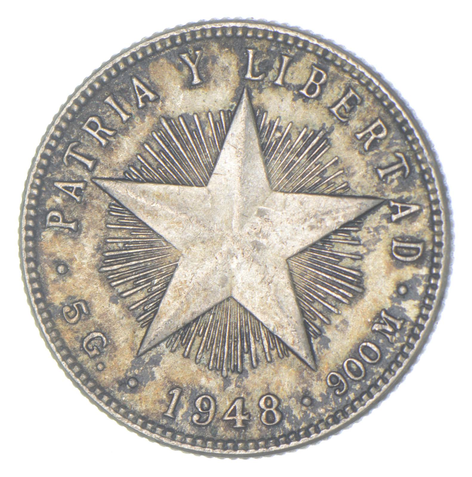 RARE - AUTHENTIC - Silver CUBAN Coin - Historic Coin! | Property Room